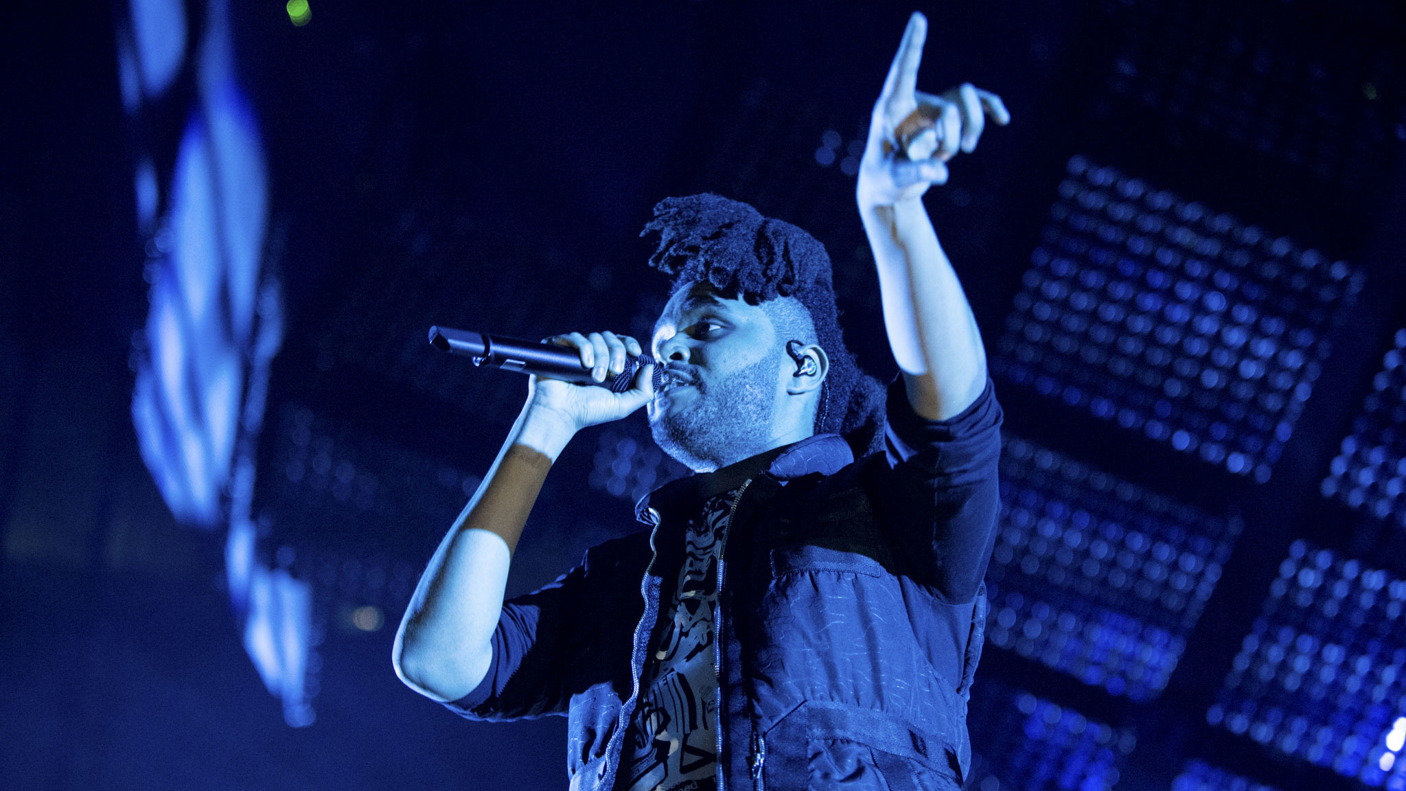 Photos of the Weeknd's performance at the United Center
