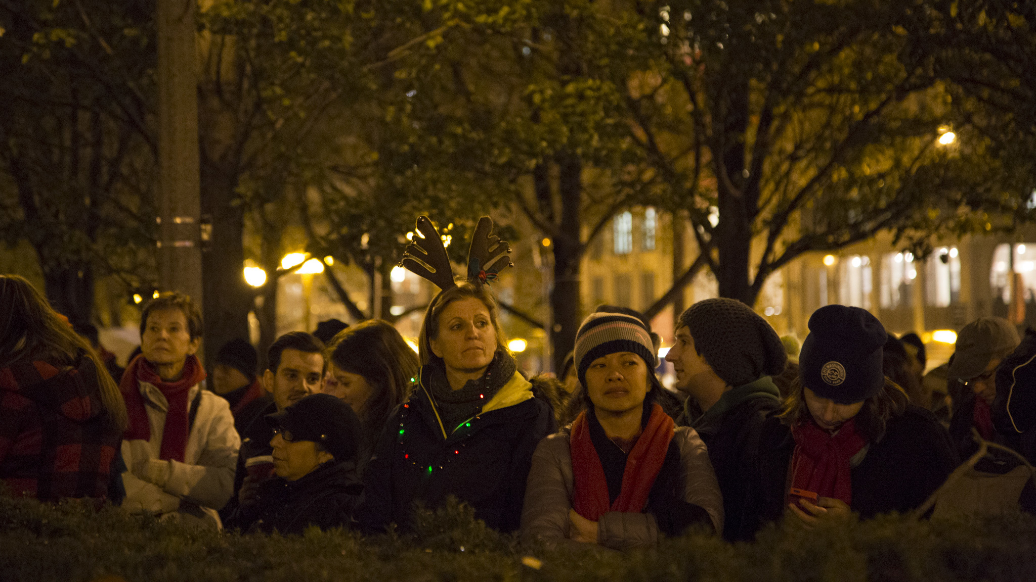 Photos from the 2015 Chicago Christmas Tree lighting ceremony
