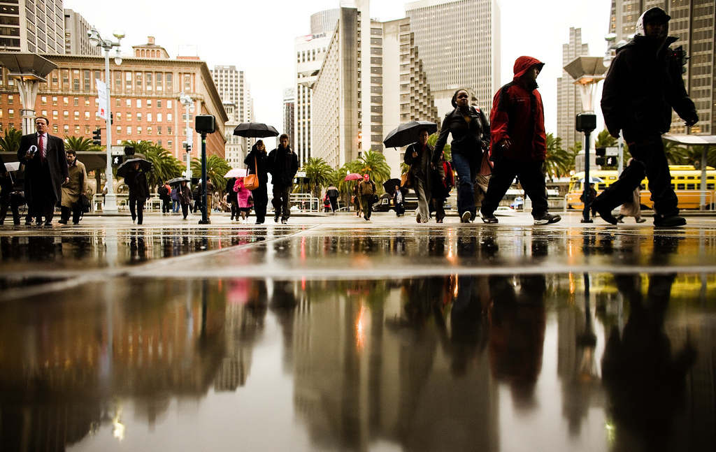 Here comes the rain again, Bay Area