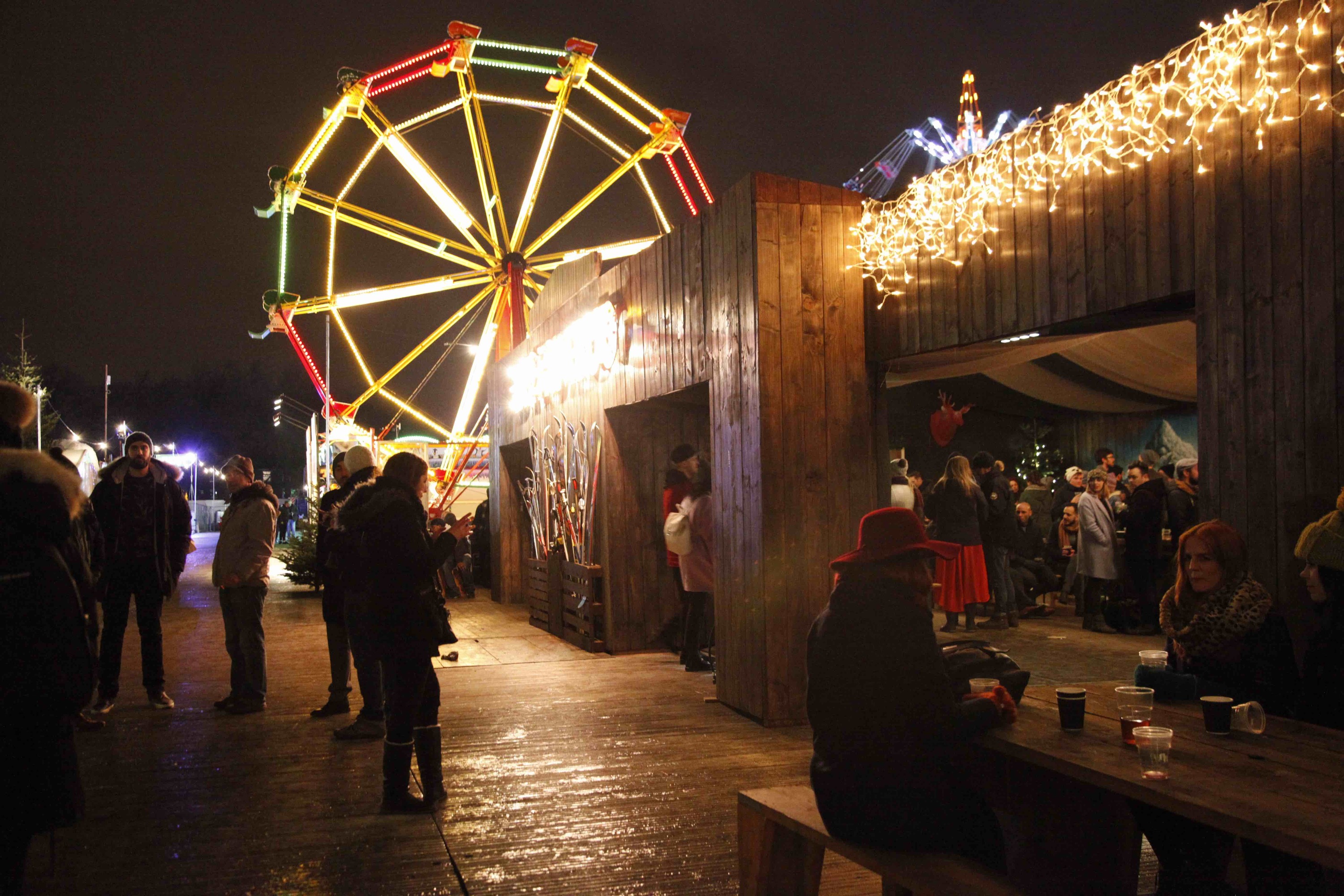 Pop-up festive village Winterville returns to east London