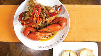 It’s crab-a-licious!