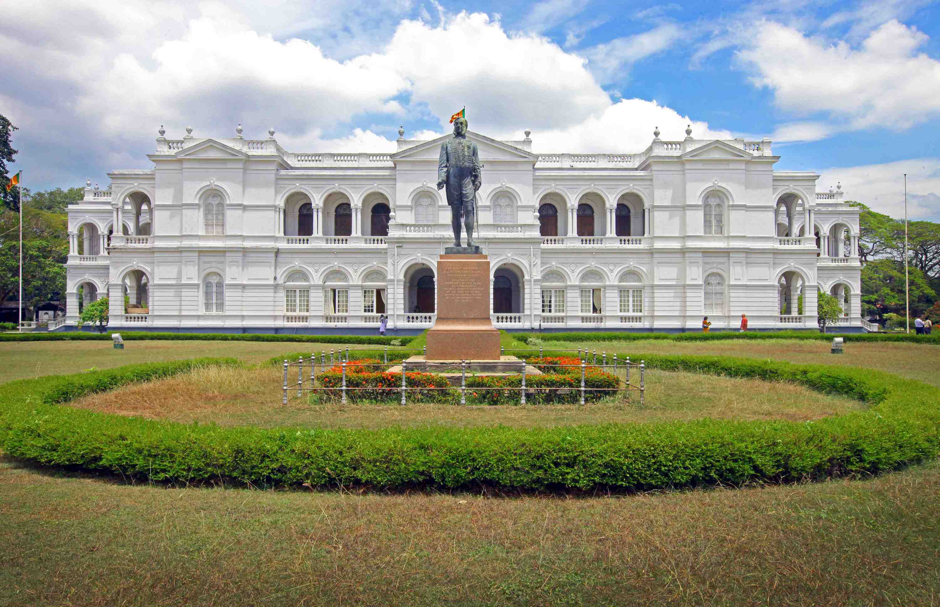 The architectural mark left by three European nations on one city