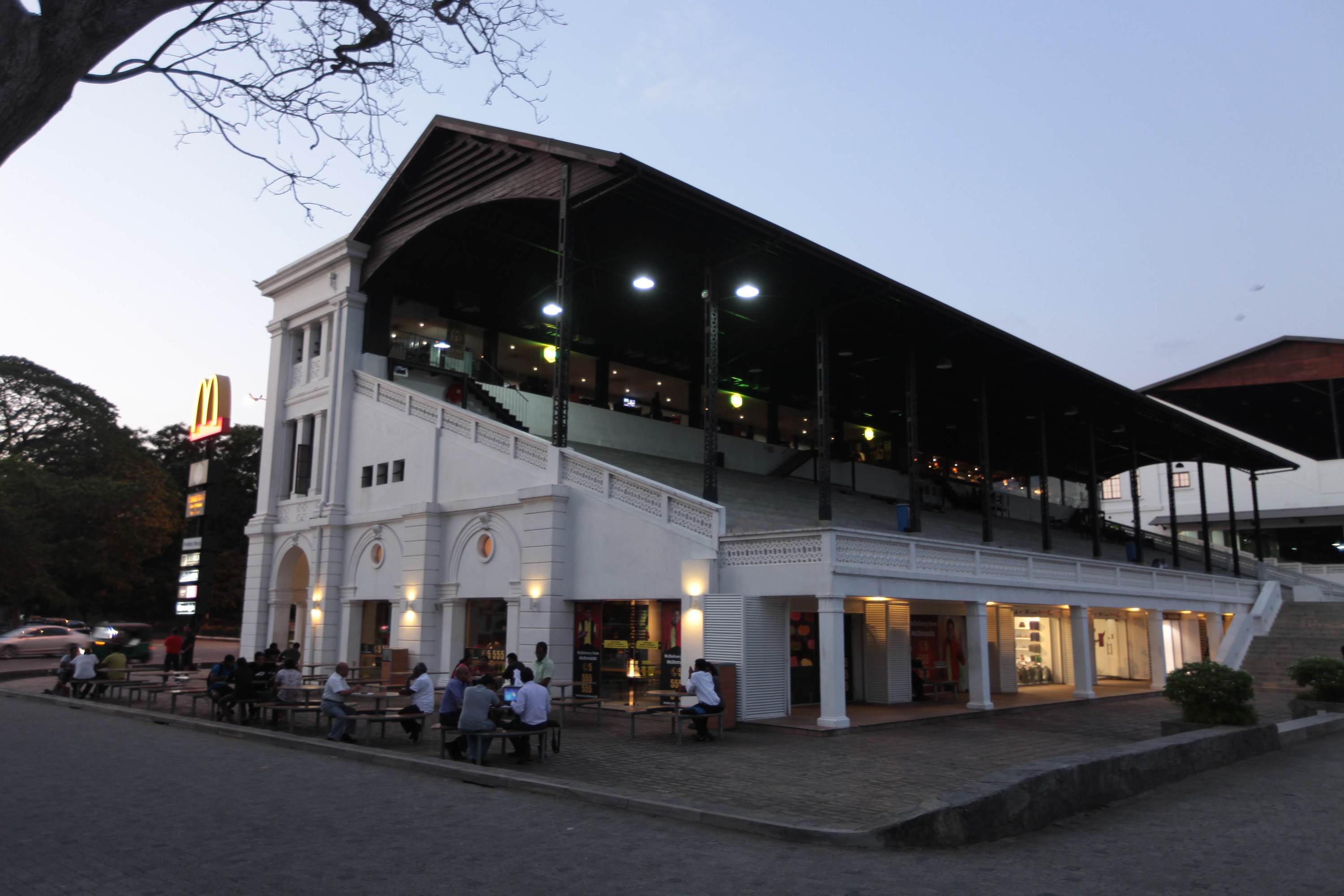 The architectural mark left by three European nations on one city