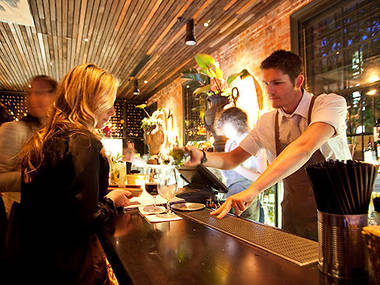 Outdoor drinking and dining in Sydney