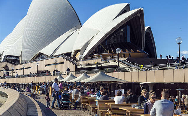 Where to eat and drink near the Sydney Opera House