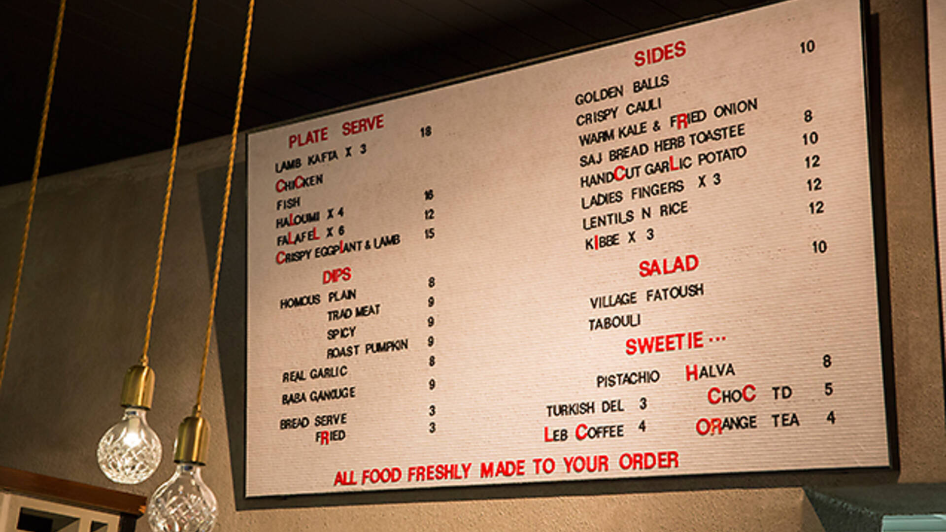 Emma's Snack Bar Enmore | Delicious Lebanese restaurant