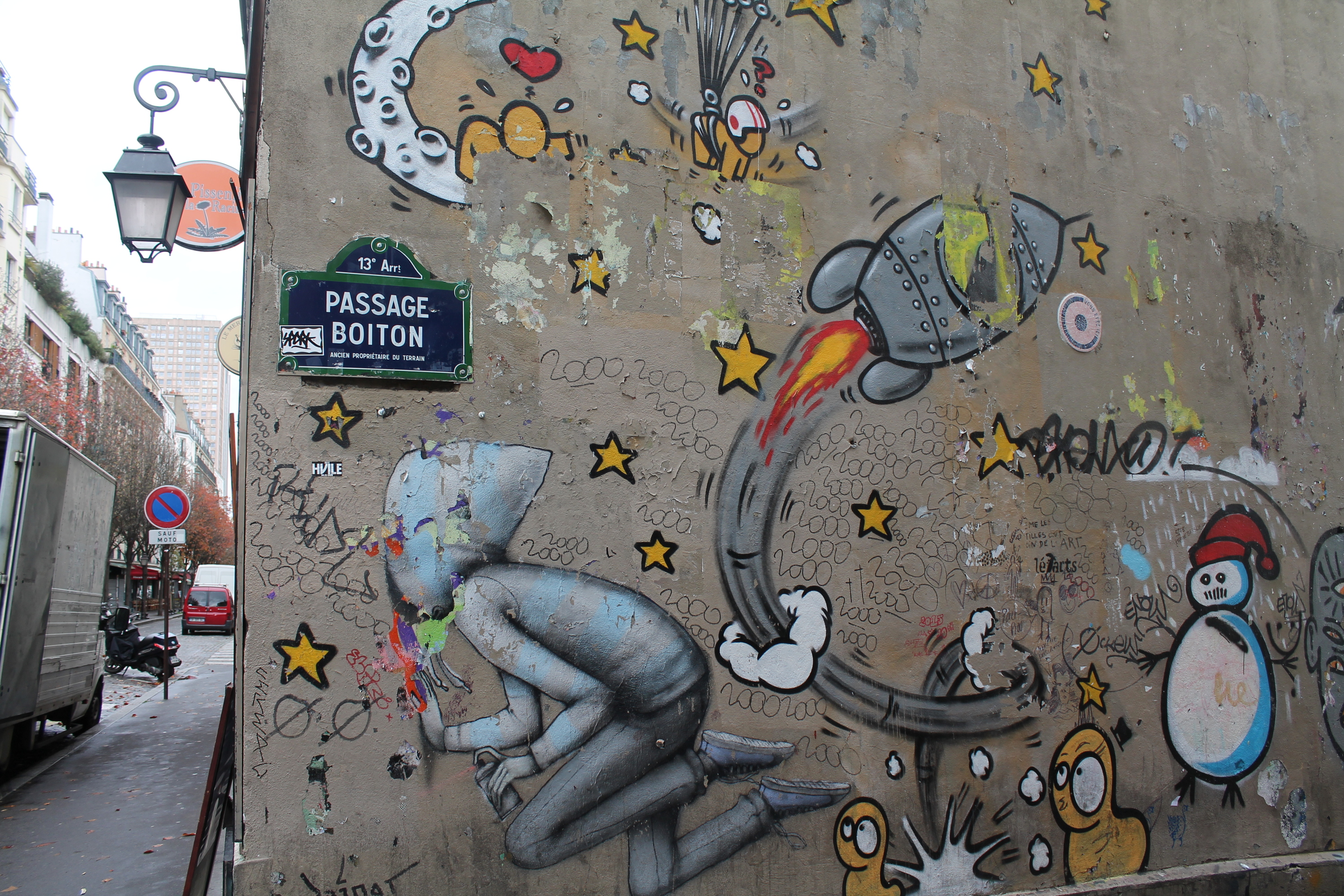 Street art | Paris | Butte-aux-Cailles