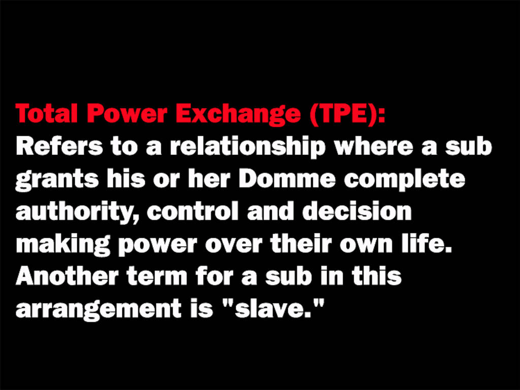 A guide to understanding dominatrix and BDSM lingo