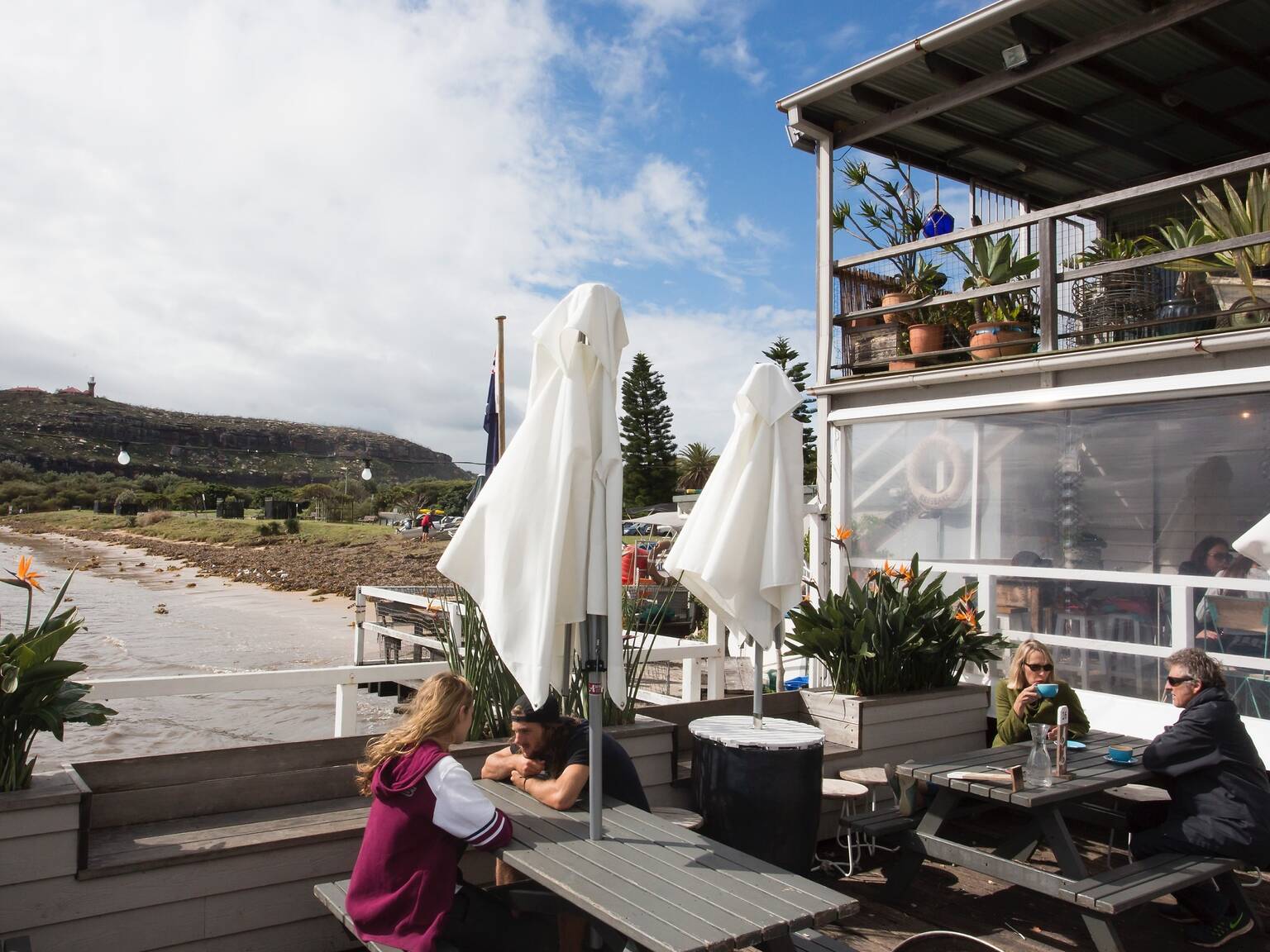 Breakfast with a view