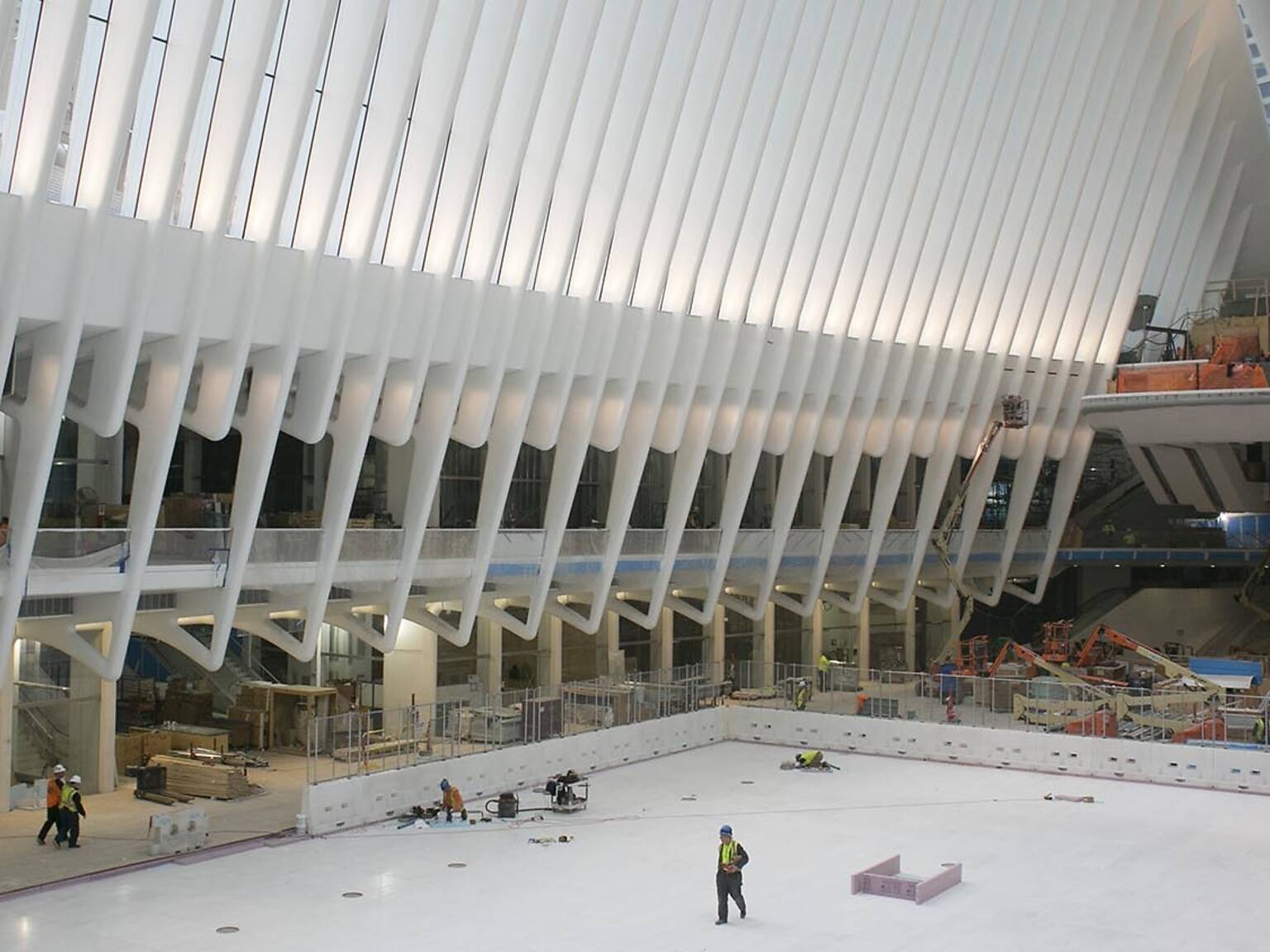 See photos of the new World Trade Center subway station