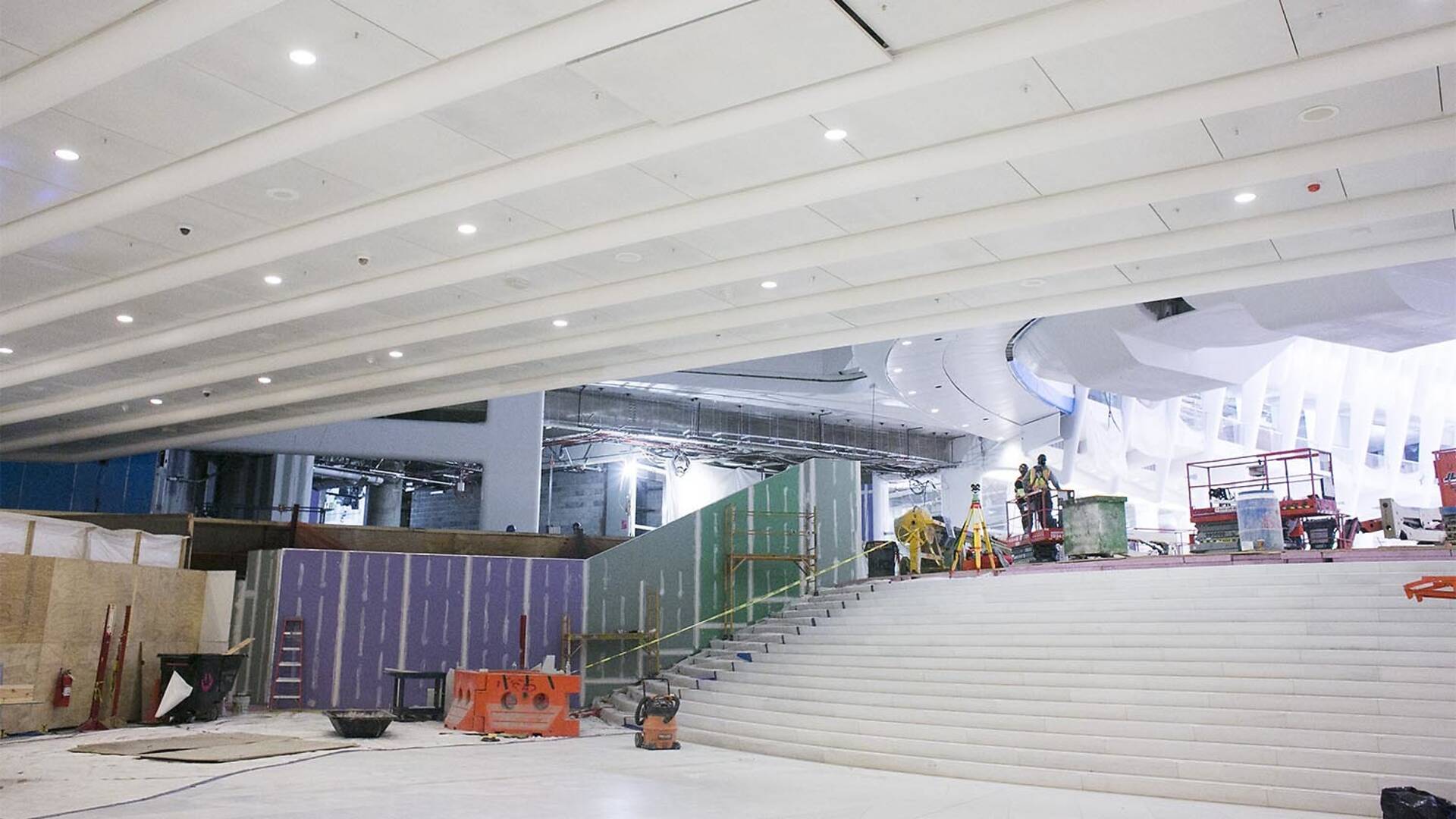 See photos of the new World Trade Center subway station