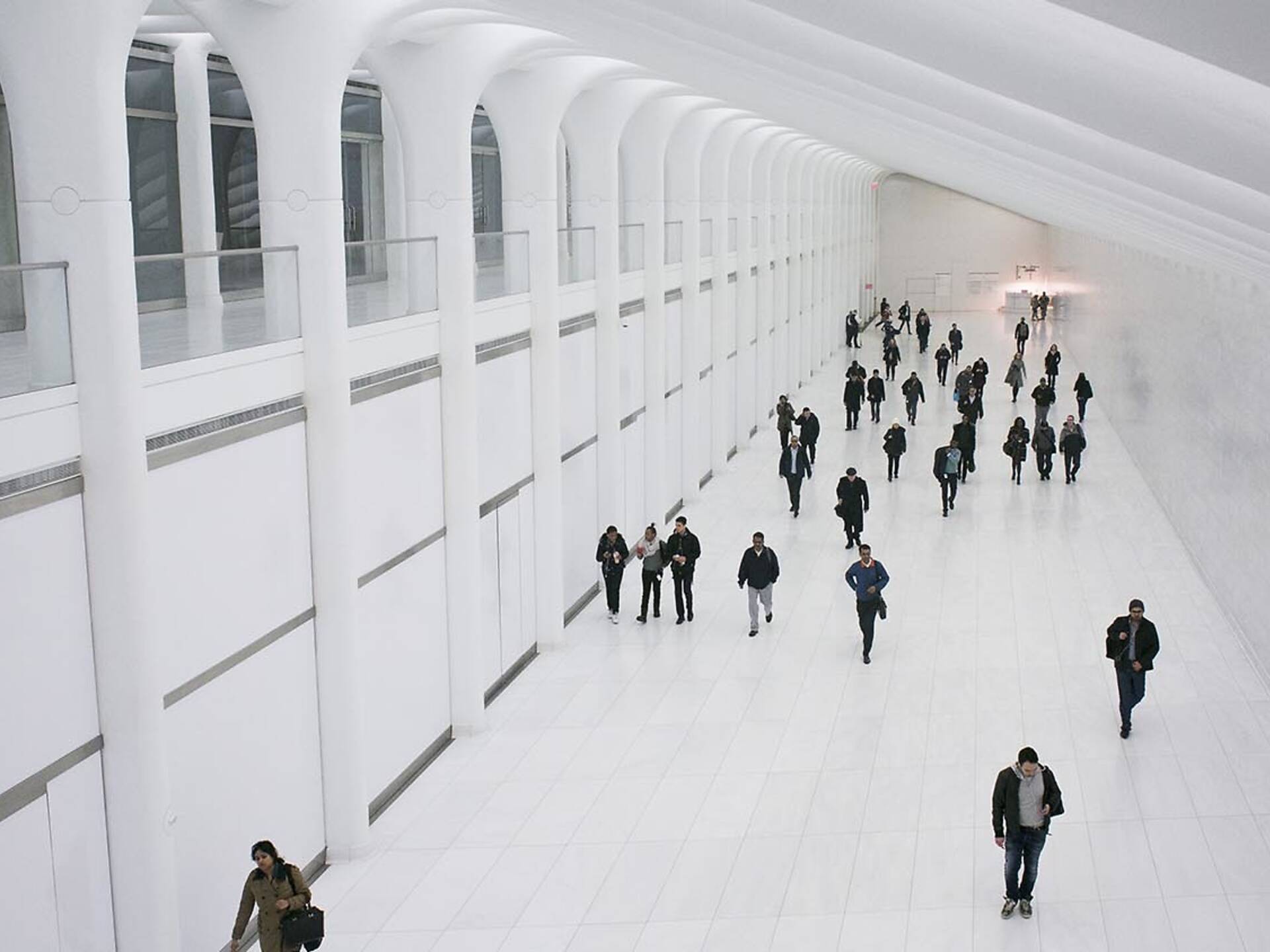 See photos of the new World Trade Center subway station