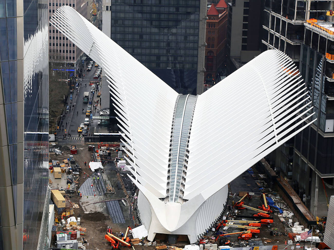 See photos of the new World Trade Center subway station