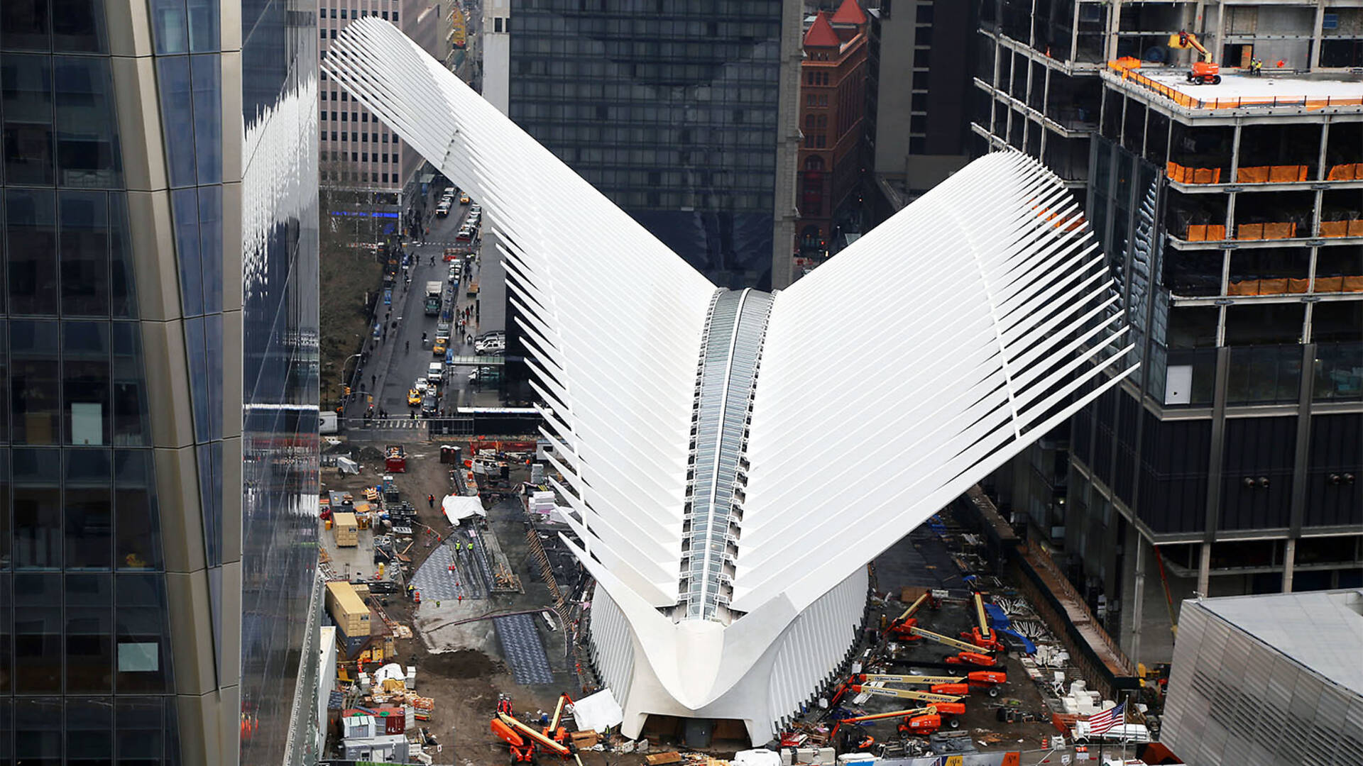 See photos of the new World Trade Center subway station