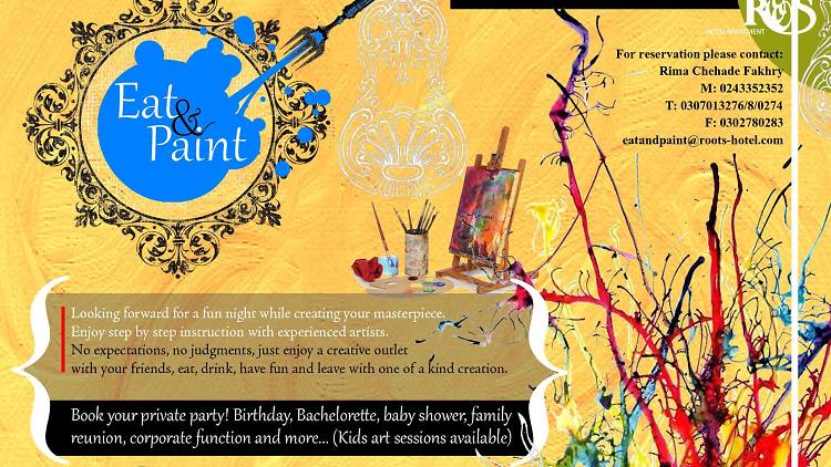 Eat & Paint | Things to do in Accra