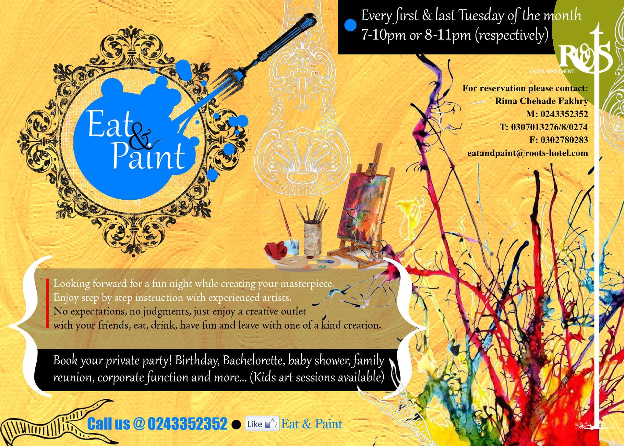Eat & Paint | Things to do in Accra