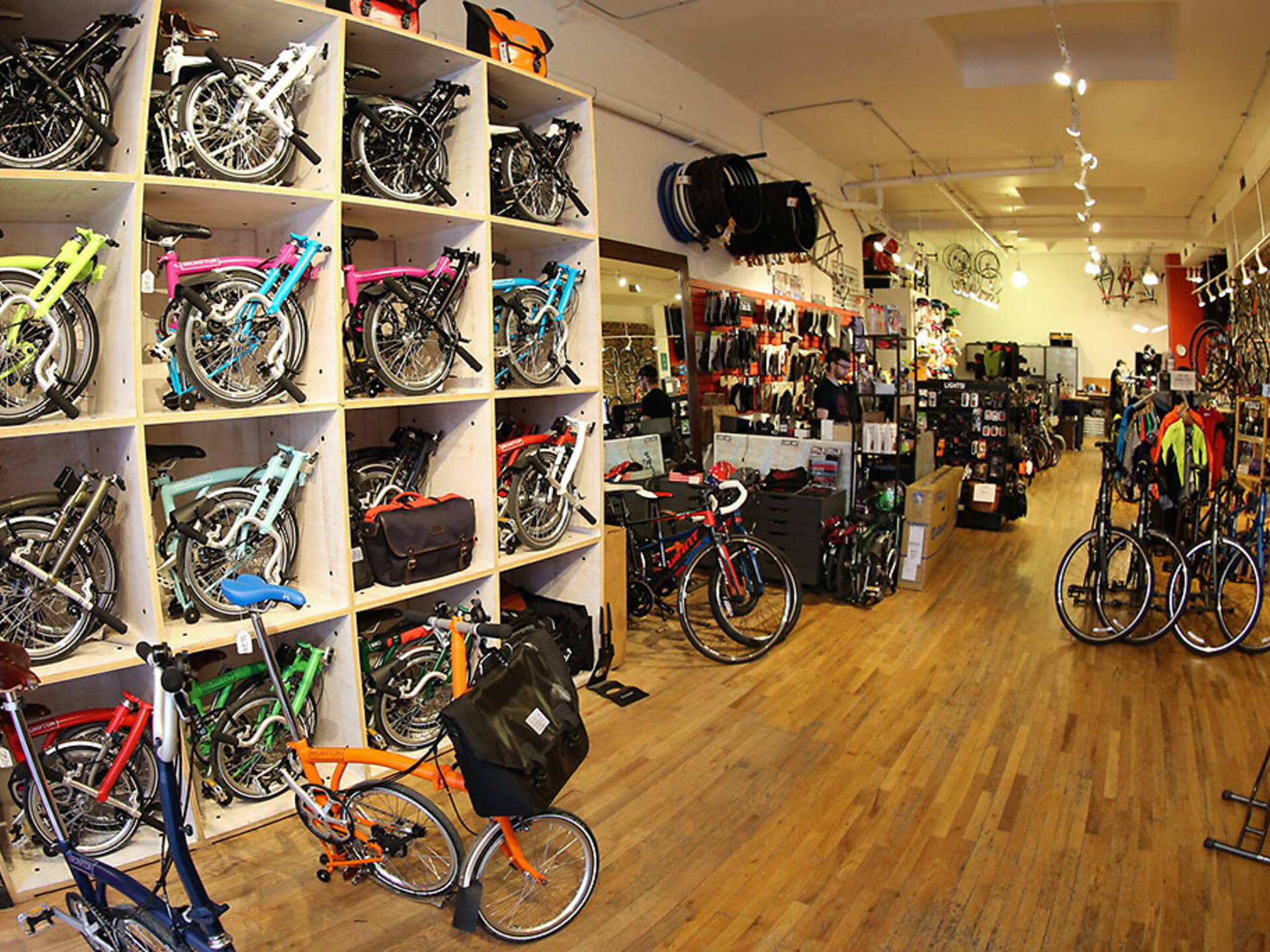 Find the best bike shop in NYC for bicycles and bike gear