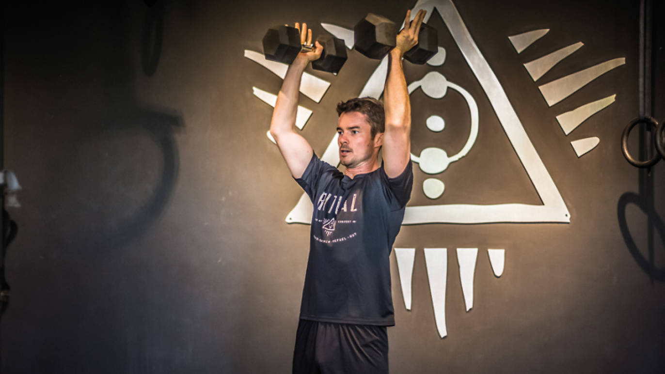 Ritual | Sport and fitness in Raffles Place, Singapore