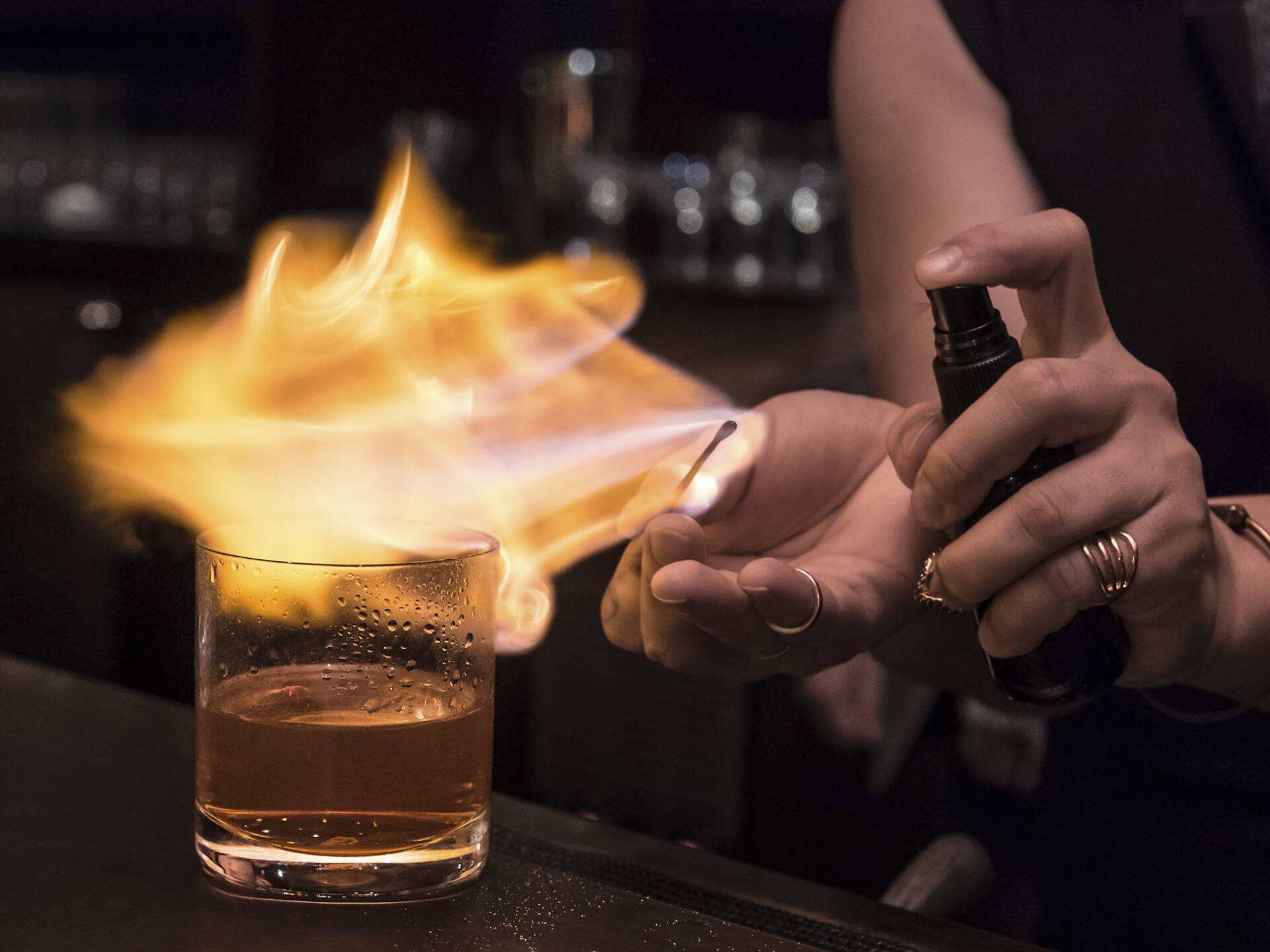 The best flaming cocktails in Chicago, tiki to fiery garnishes
