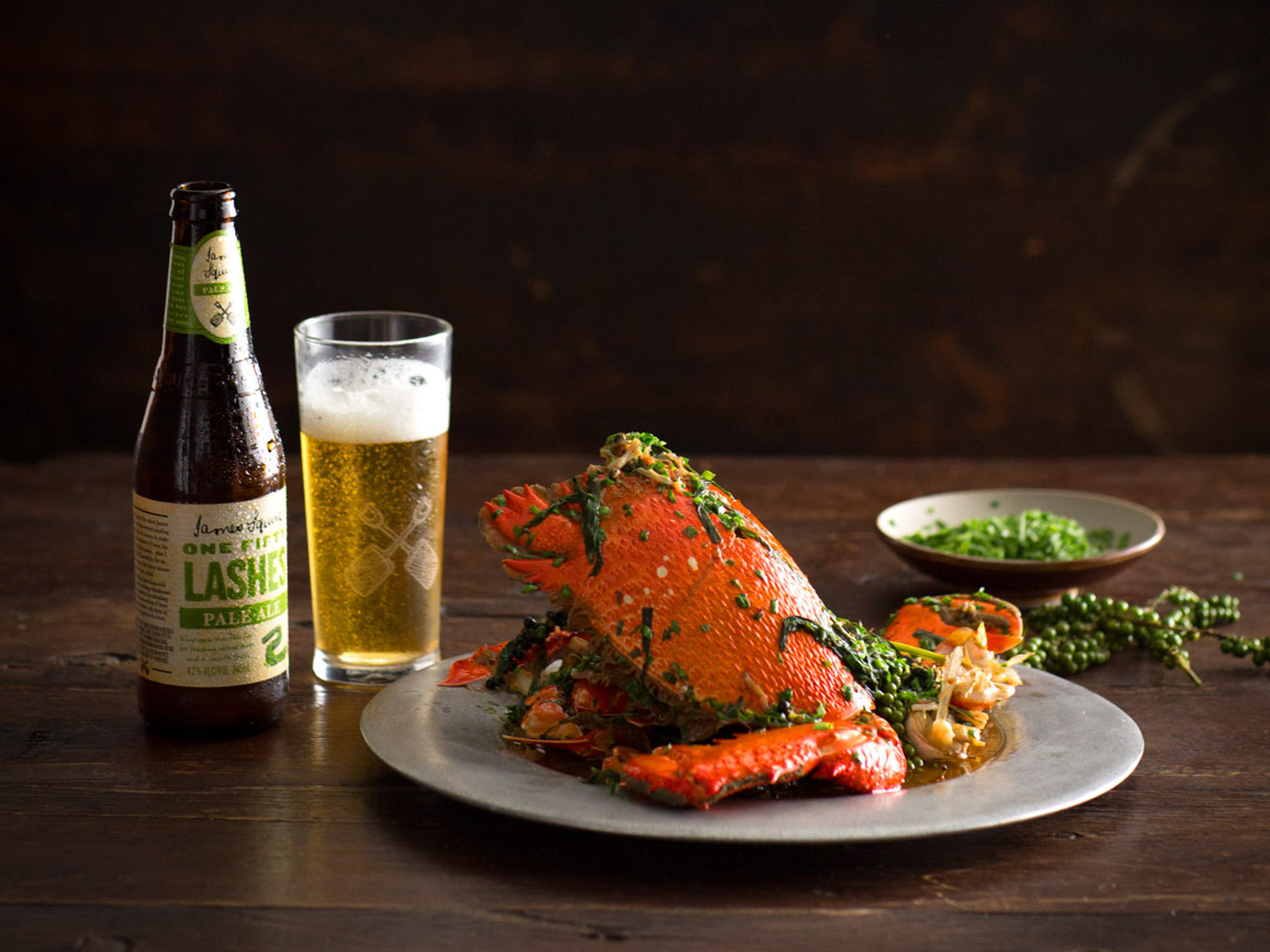 Recipe for pot-roasted spanner crab