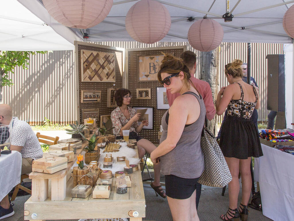 Photos from the Renegade Craft Fair at The Hideout in June