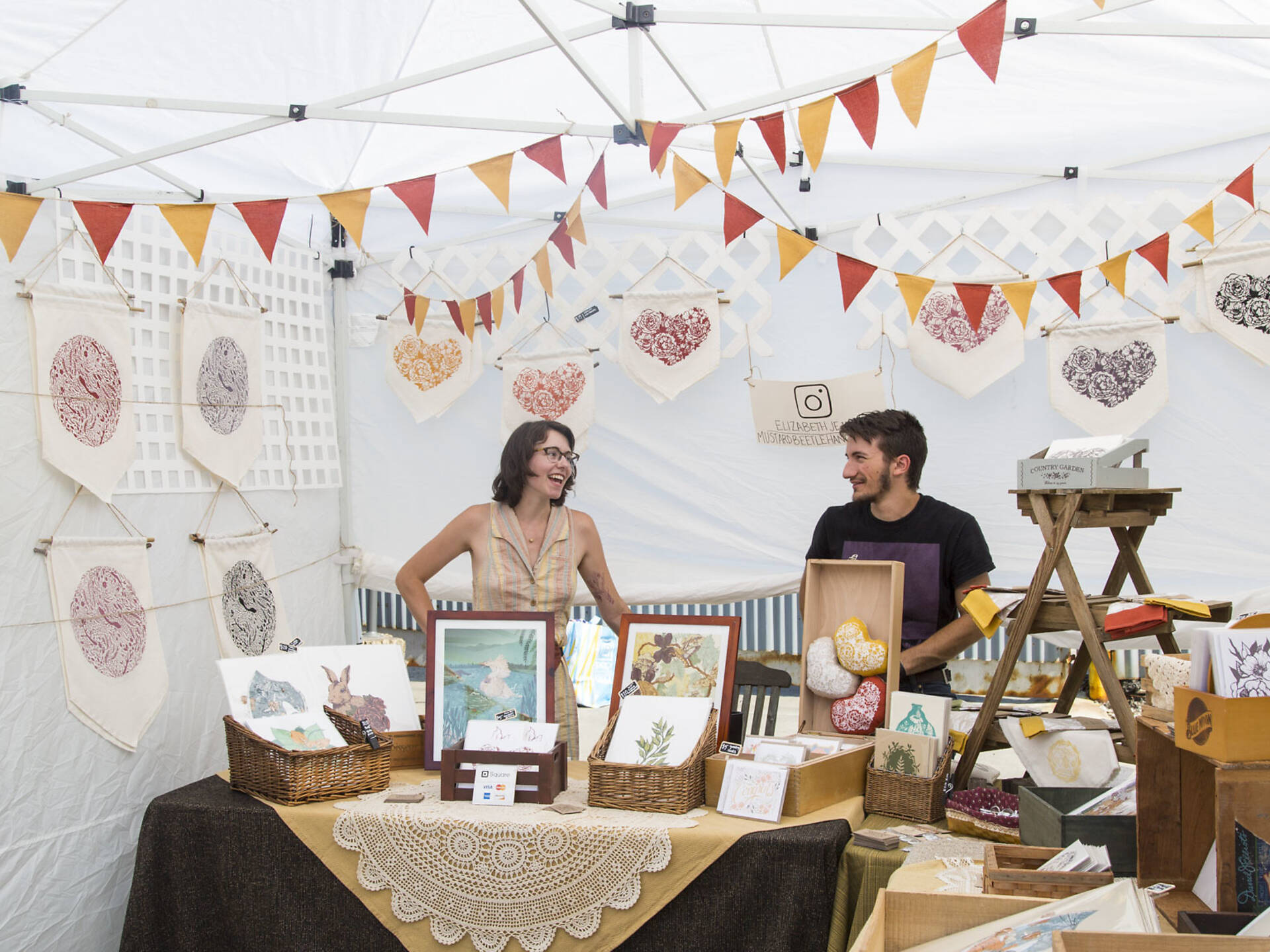 Photos from the Renegade Craft Fair at The Hideout in June