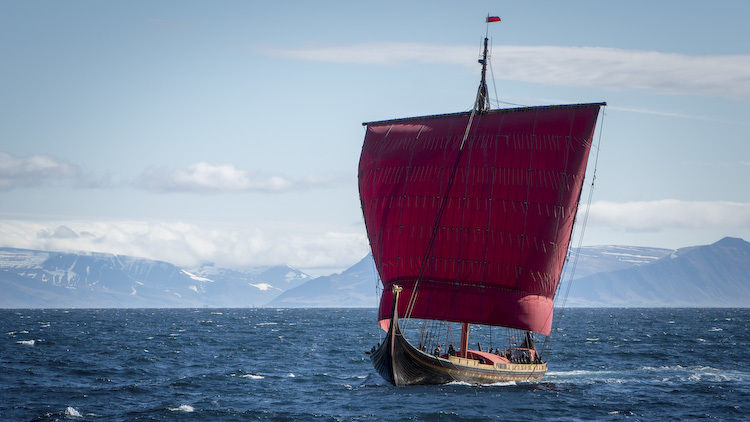 Climb aboard a Norwegian Viking boat at Navy Pier