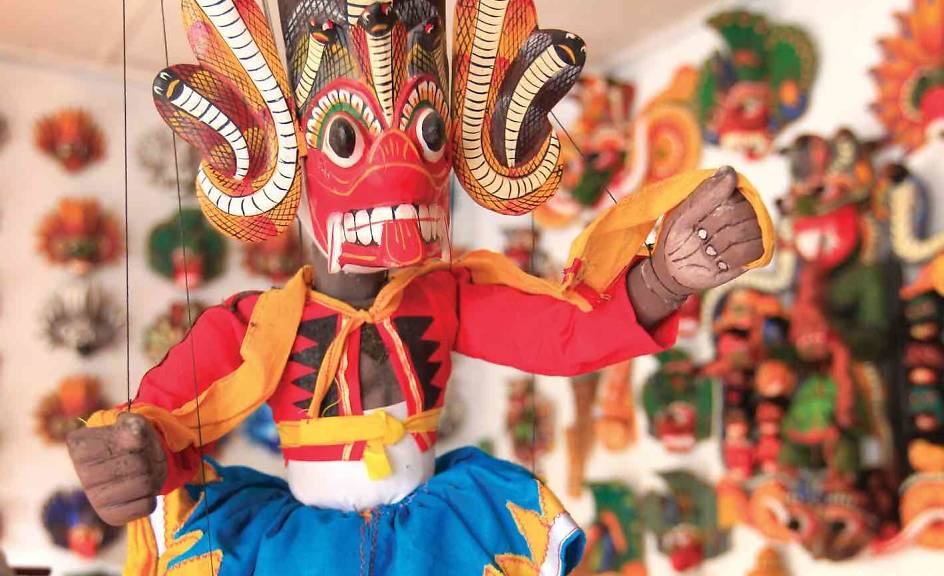 Puppets and masks of Ambalangoda
