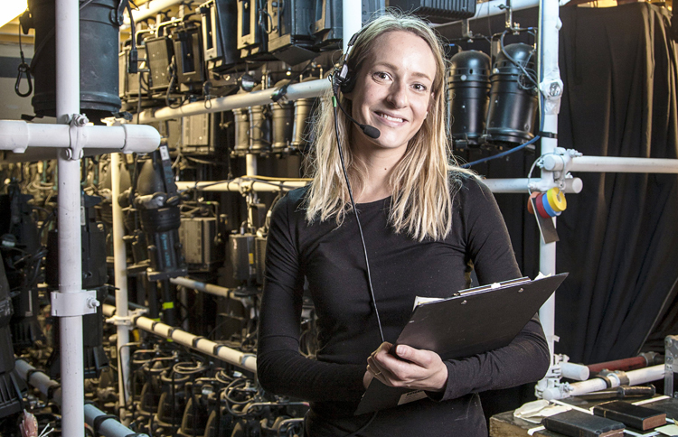 Quit your job, become a... stage manager