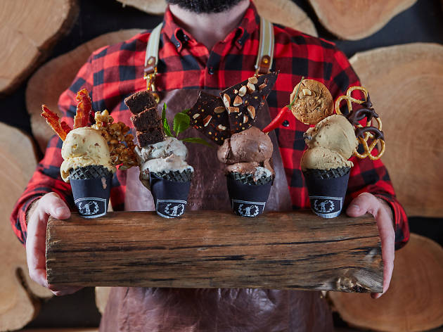 Portland-based Gelato Fiasco opens a log cabin on Johnston St