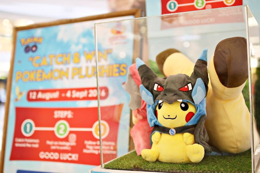 Pokémon Go shopping mall, restaurant and café offers in KL
