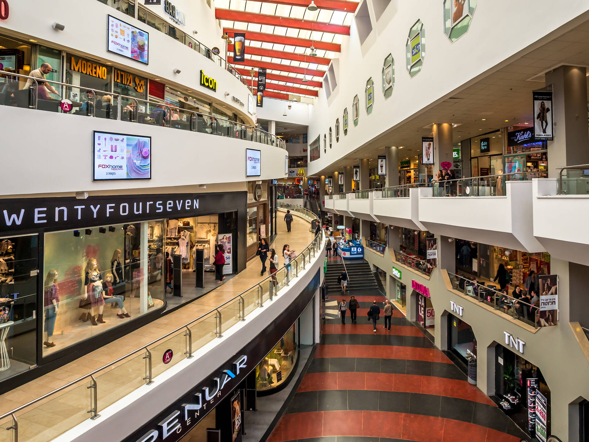 The most popular Tel Aviv shopping areas, markets and malls