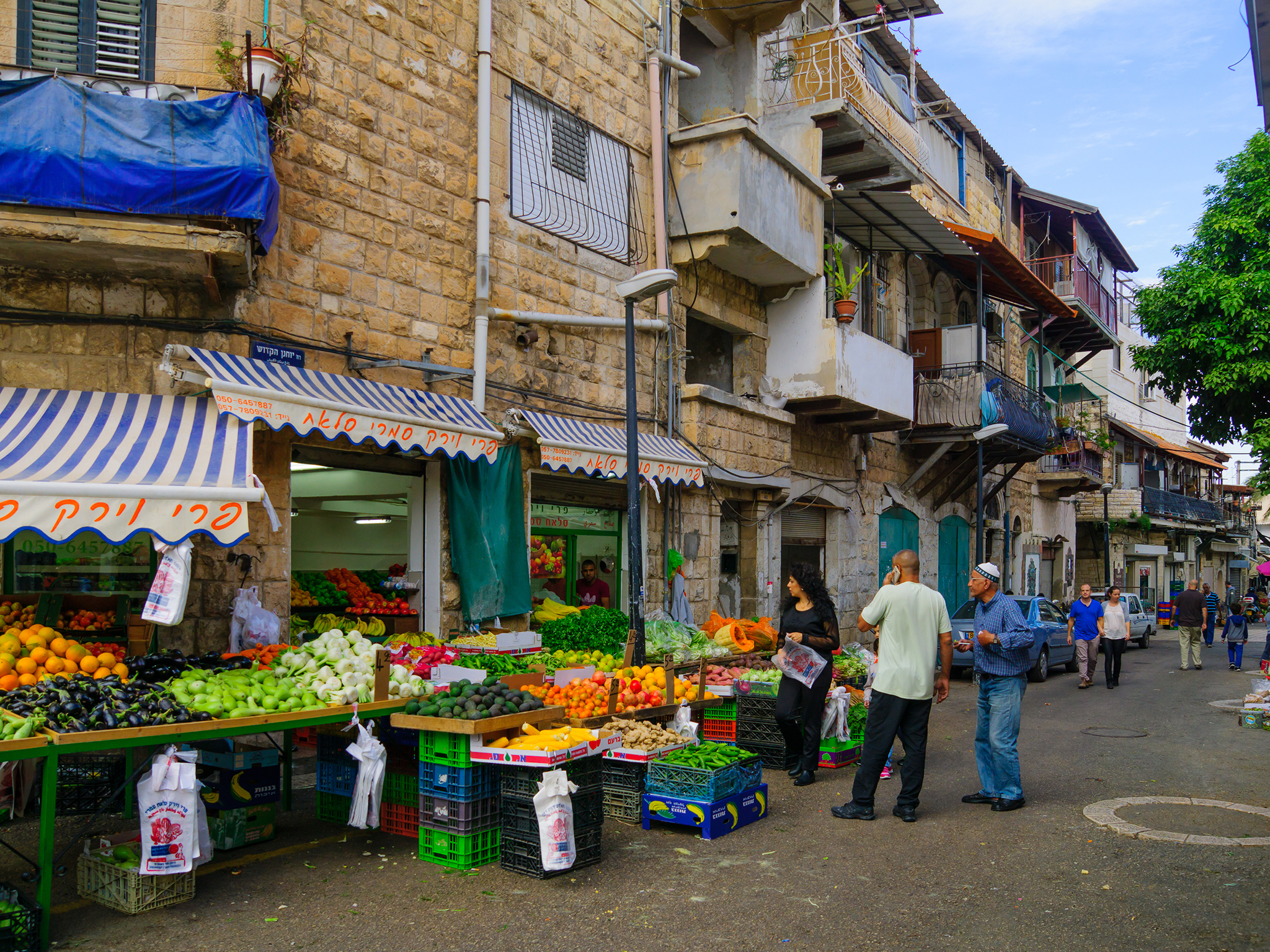 The busiest Israeli markets - from Shuk HaCarmel to Mahane Yehuda