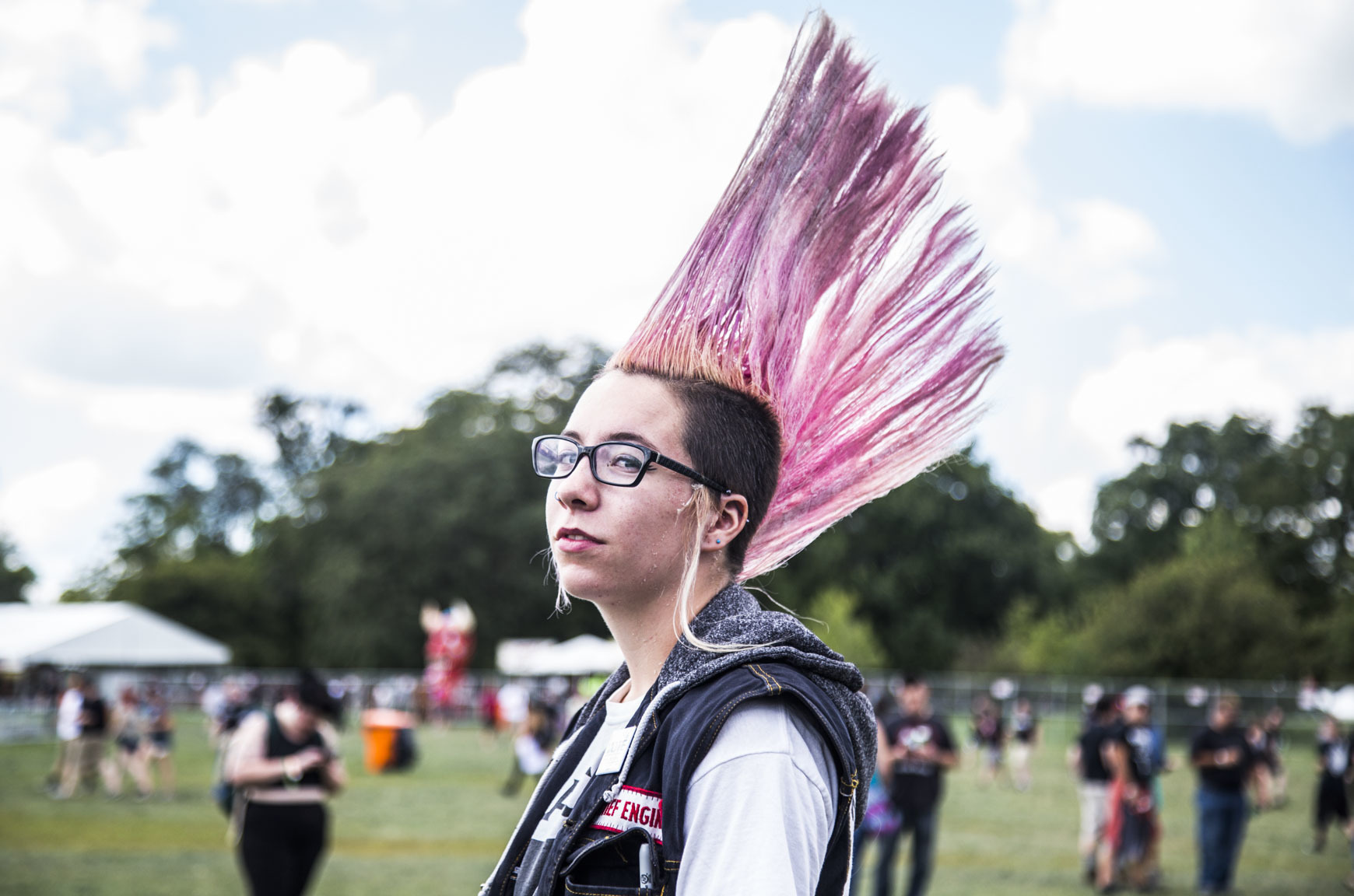 Photos of the best fashion at Riot Fest 2016