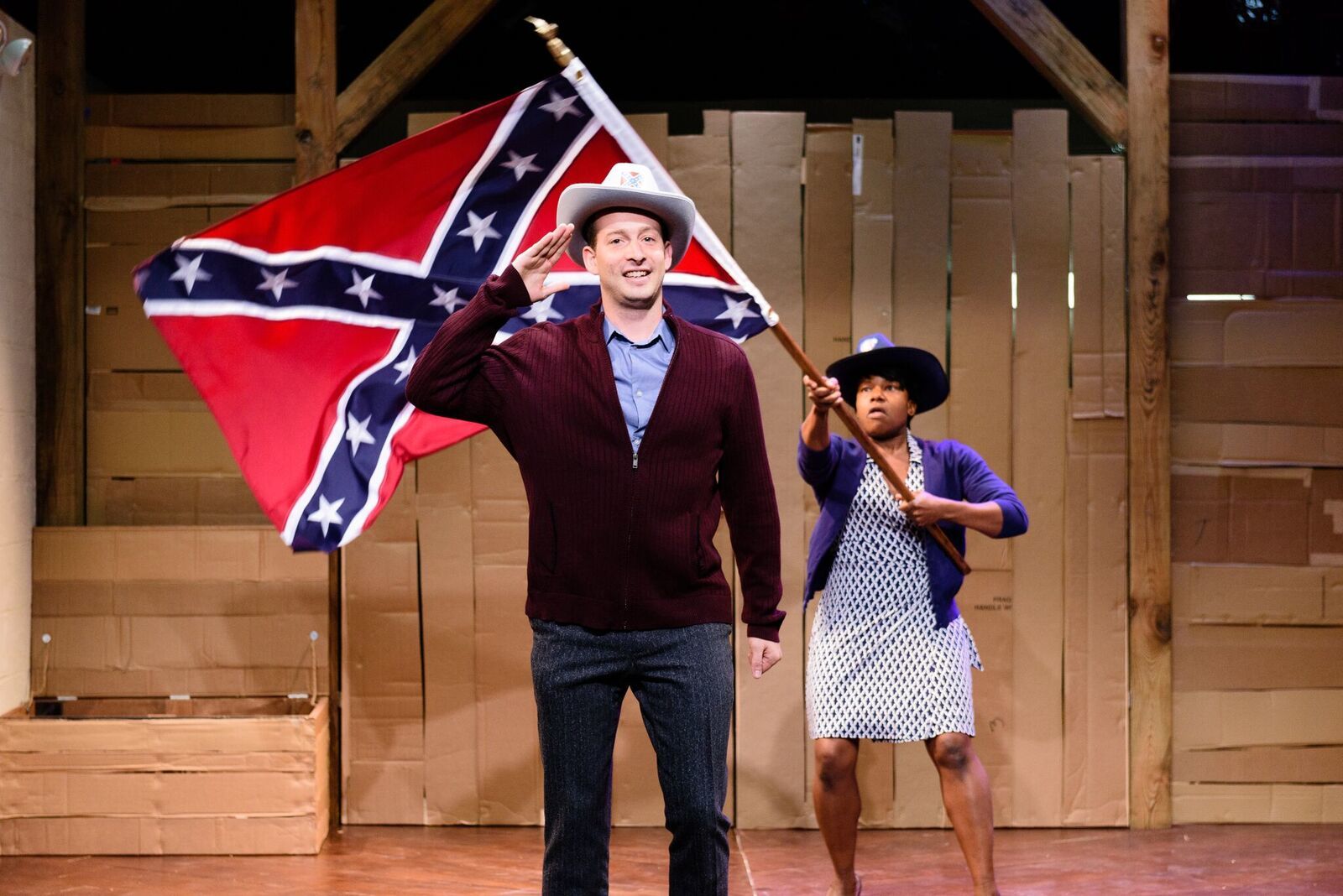 Theater review: Race and romance go off the rails in Underground ...