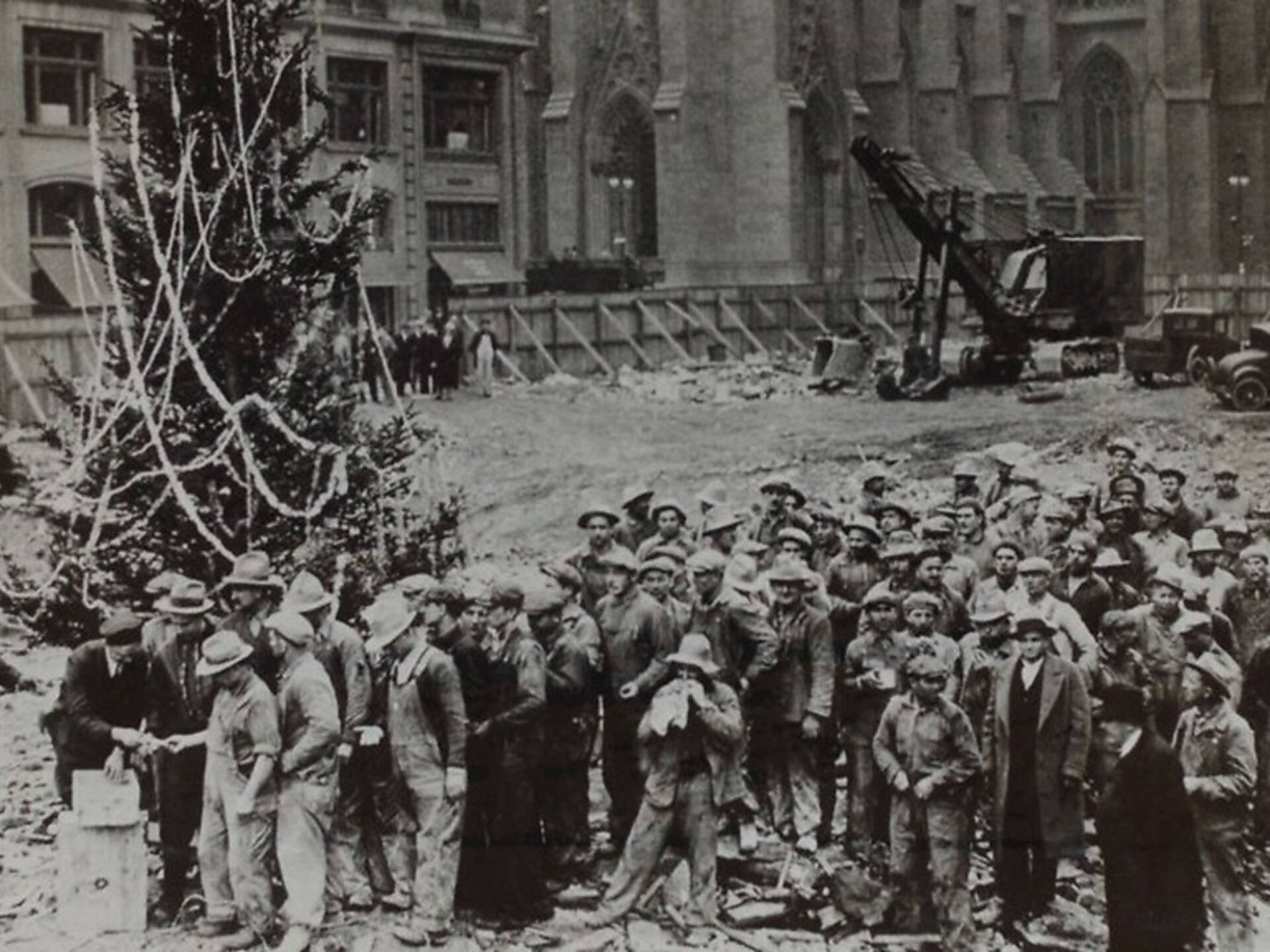 Photos of the Rockefeller Center Christmas Tree through the years