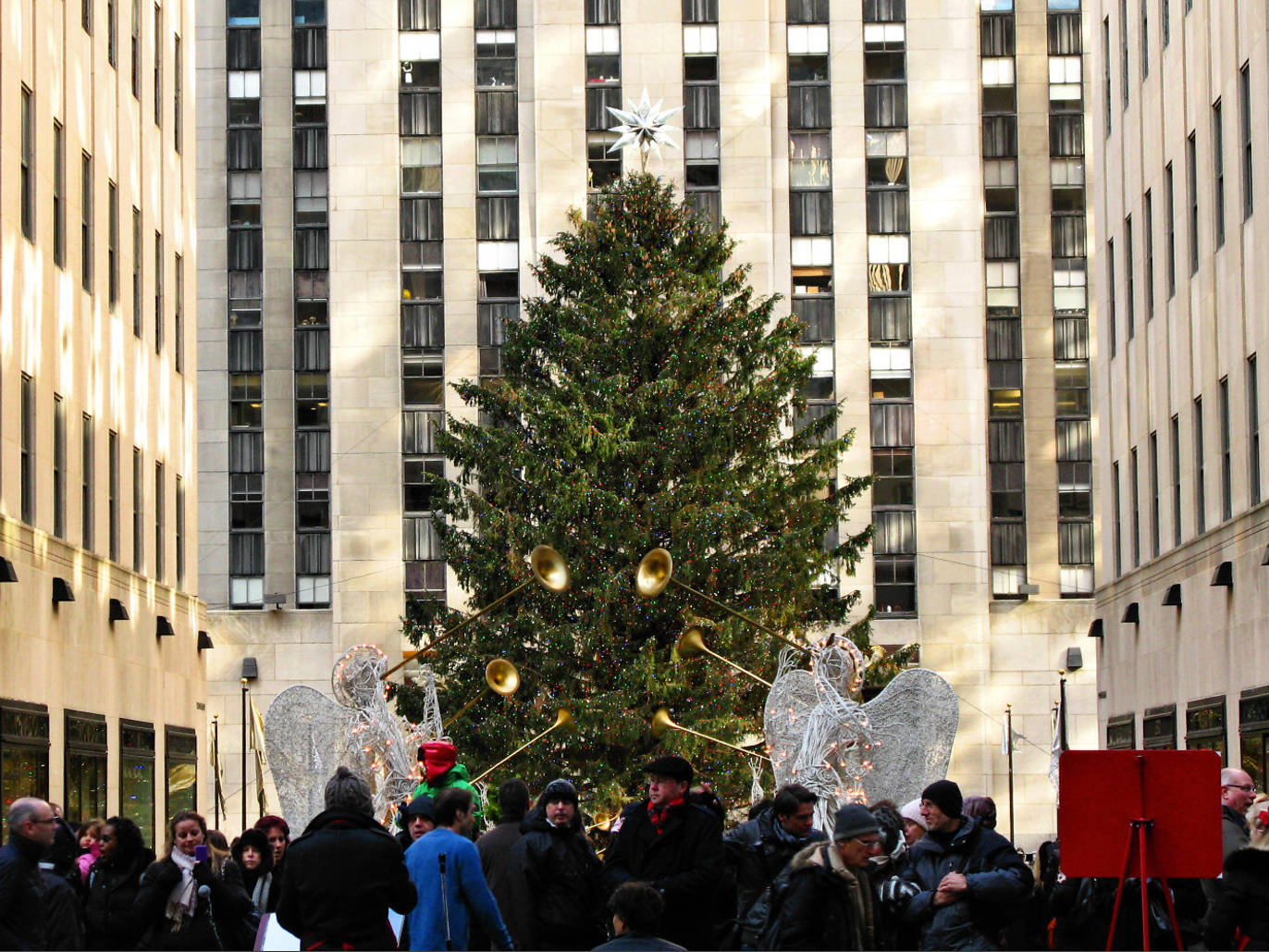 Photos of the Rockefeller Center Christmas Tree through the years