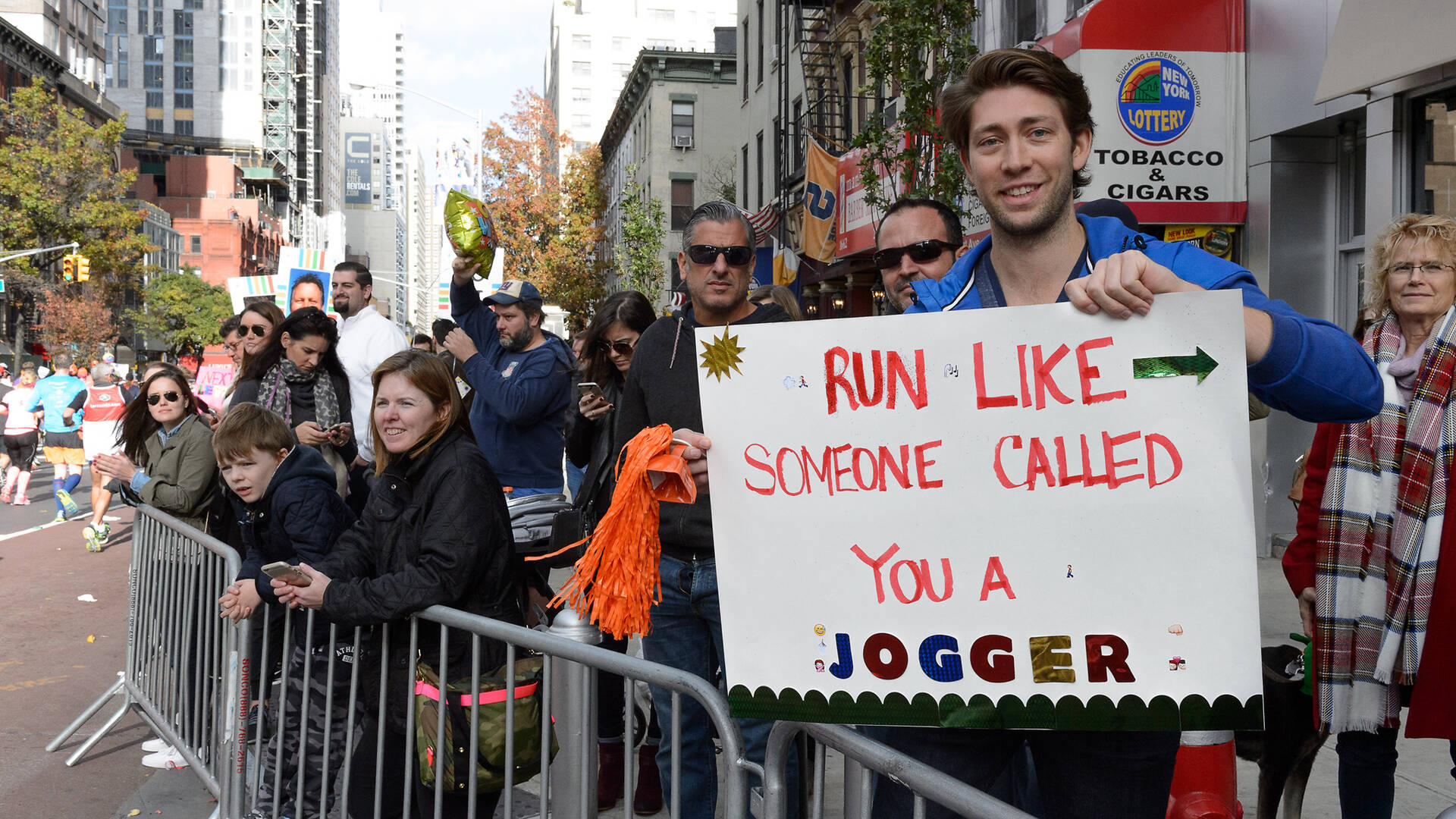 33 photos of funny marathon signs from the 2016 TCS NYC Marathon