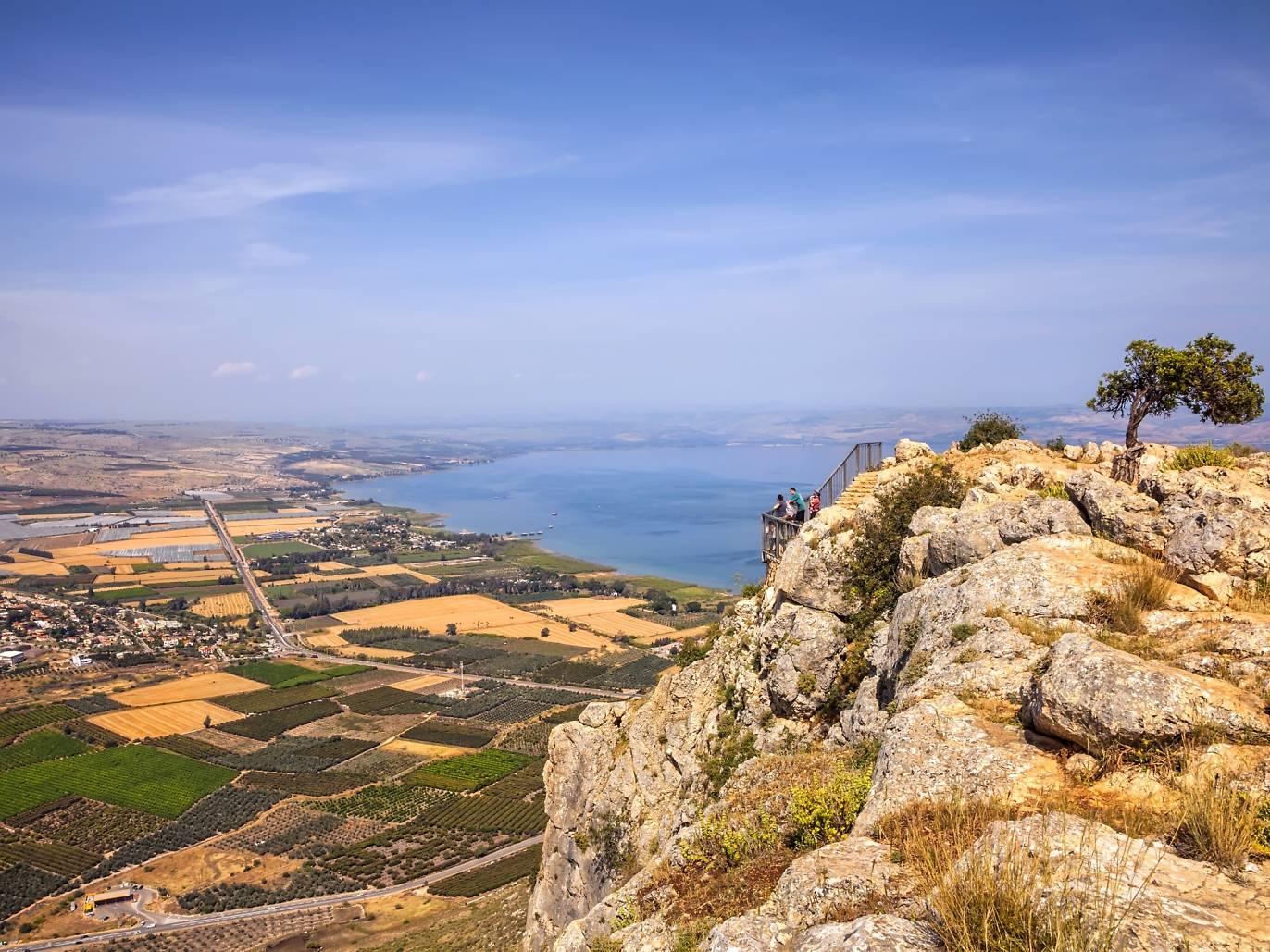 Beautifully green national parks in Israel from north to south