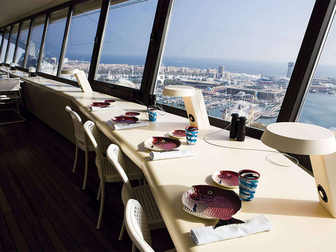 Restaurants de Barcelona amb vistes espectaculars