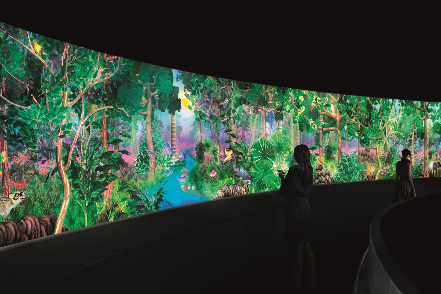 Interview: teamLab (Story of the Forest)