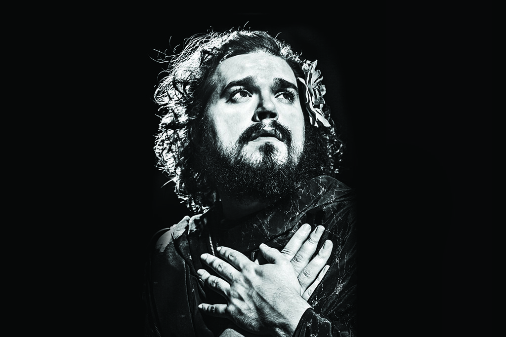 Queer comedian and activist Justin Sayre prepares his final holiday ...