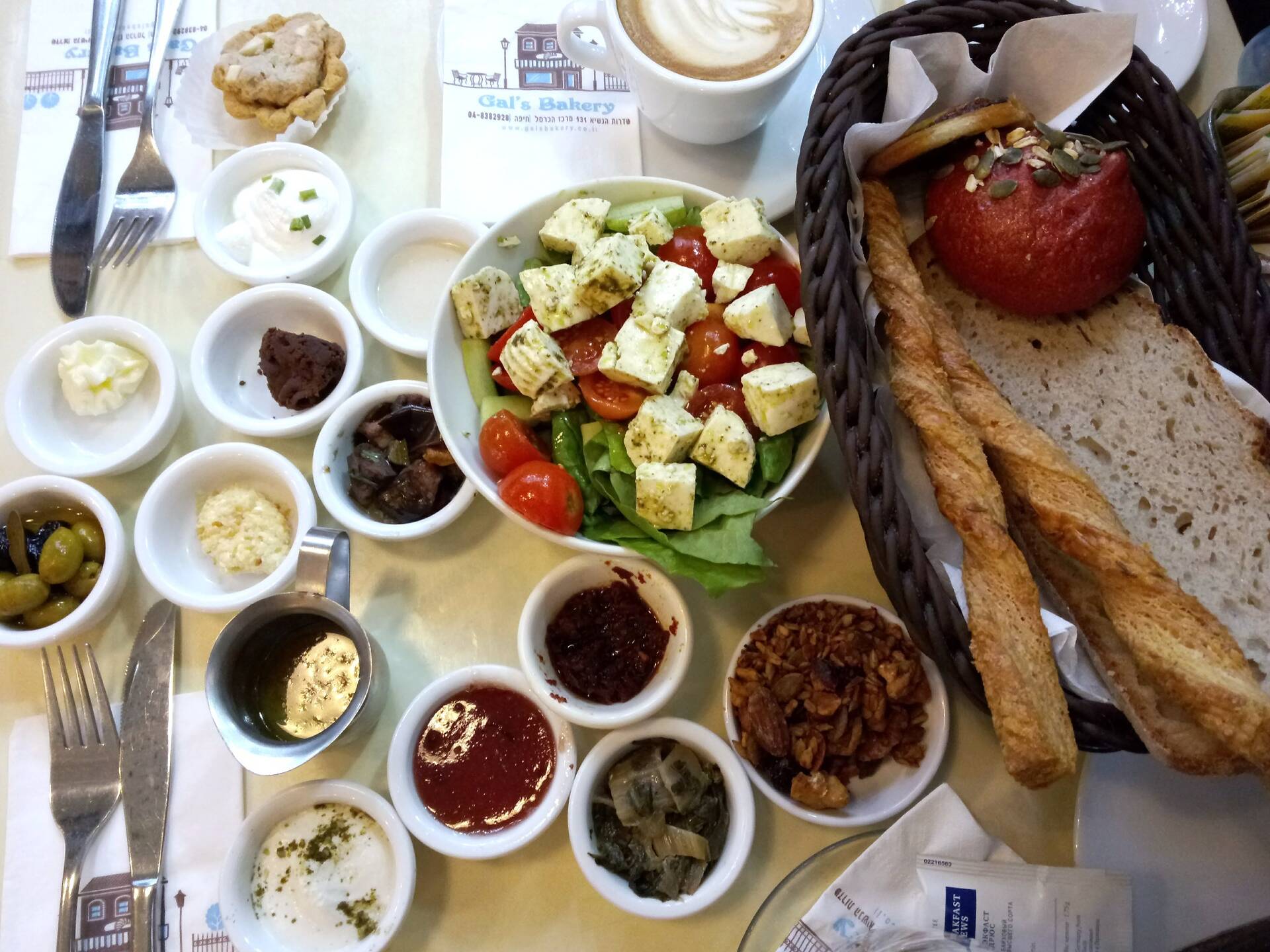 Israeli breakfasts in Haifa that will kick start your day