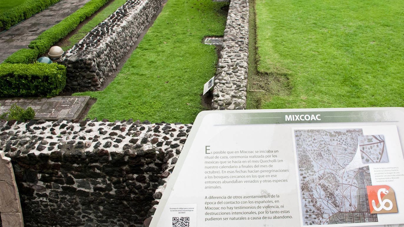 Zona arqueológica de Mixcoac