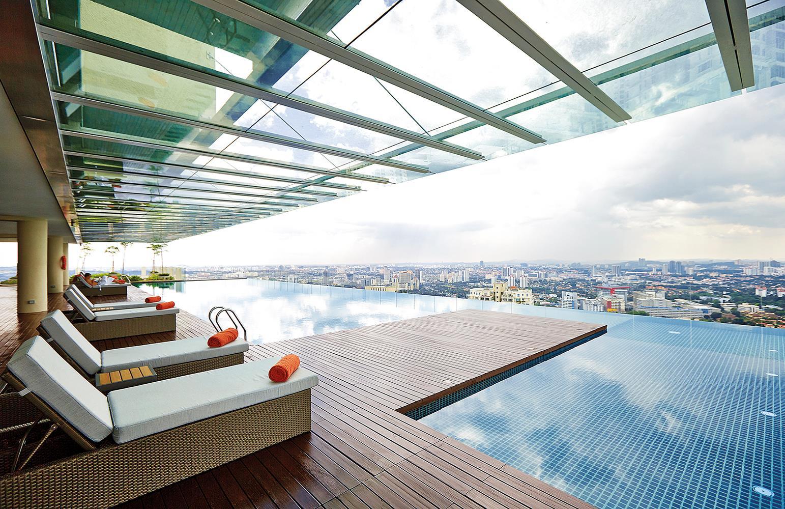 Best rooftop pools in KL