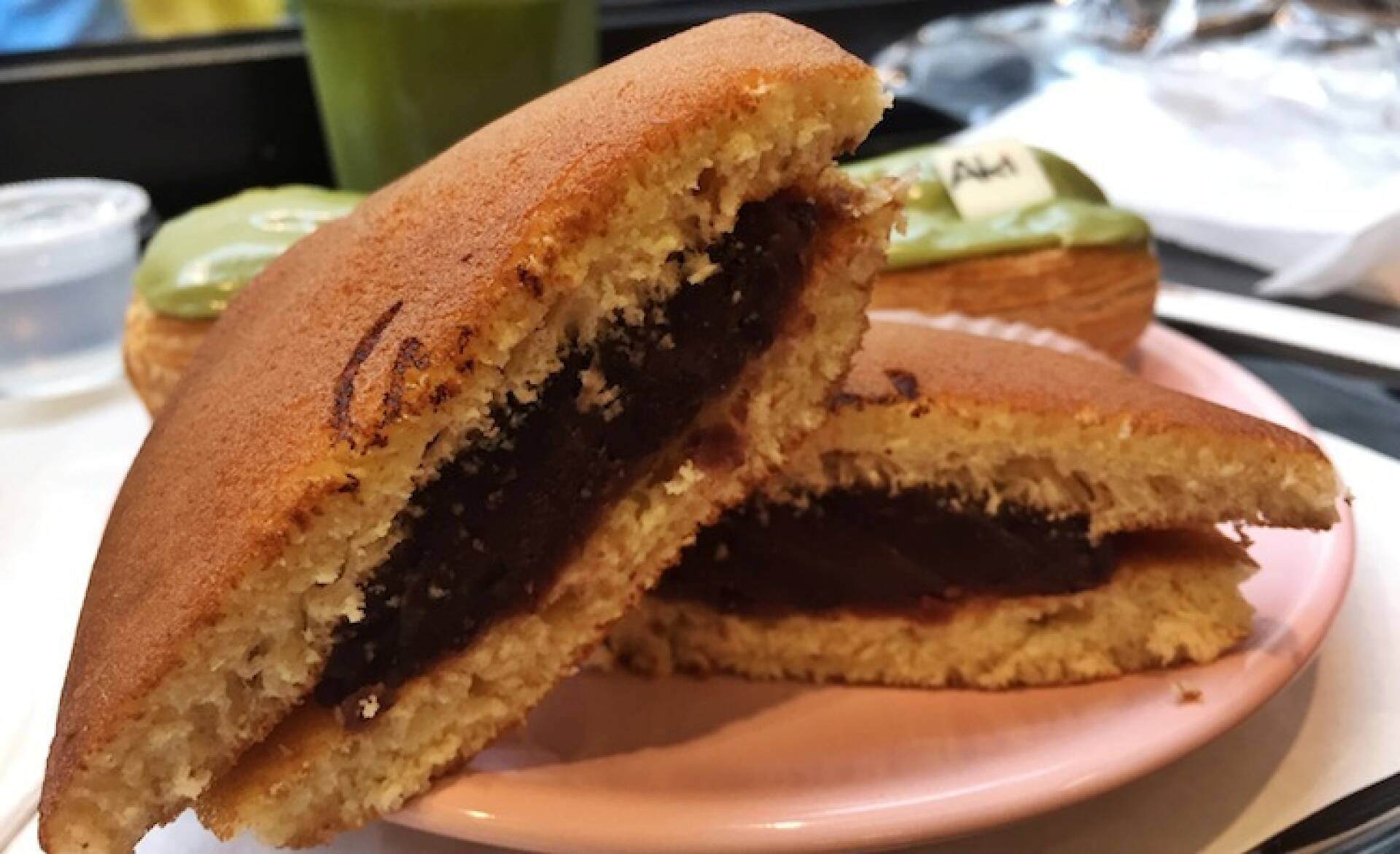 Aki Café: a now iconic Japanese pâtisserie on rue Sainte-Anne.