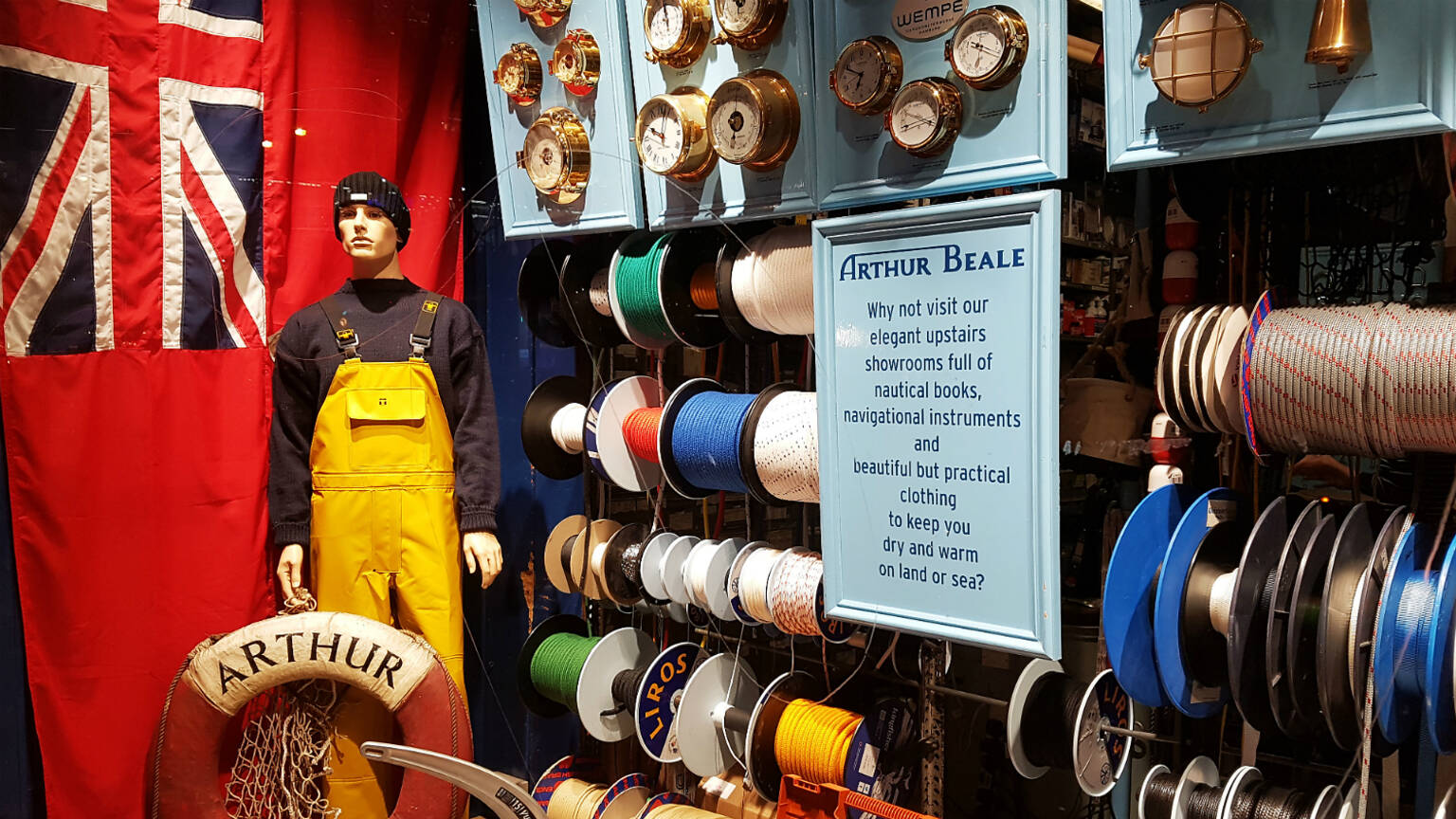 Arthur Beale | Shopping in Shaftesbury Avenue, London