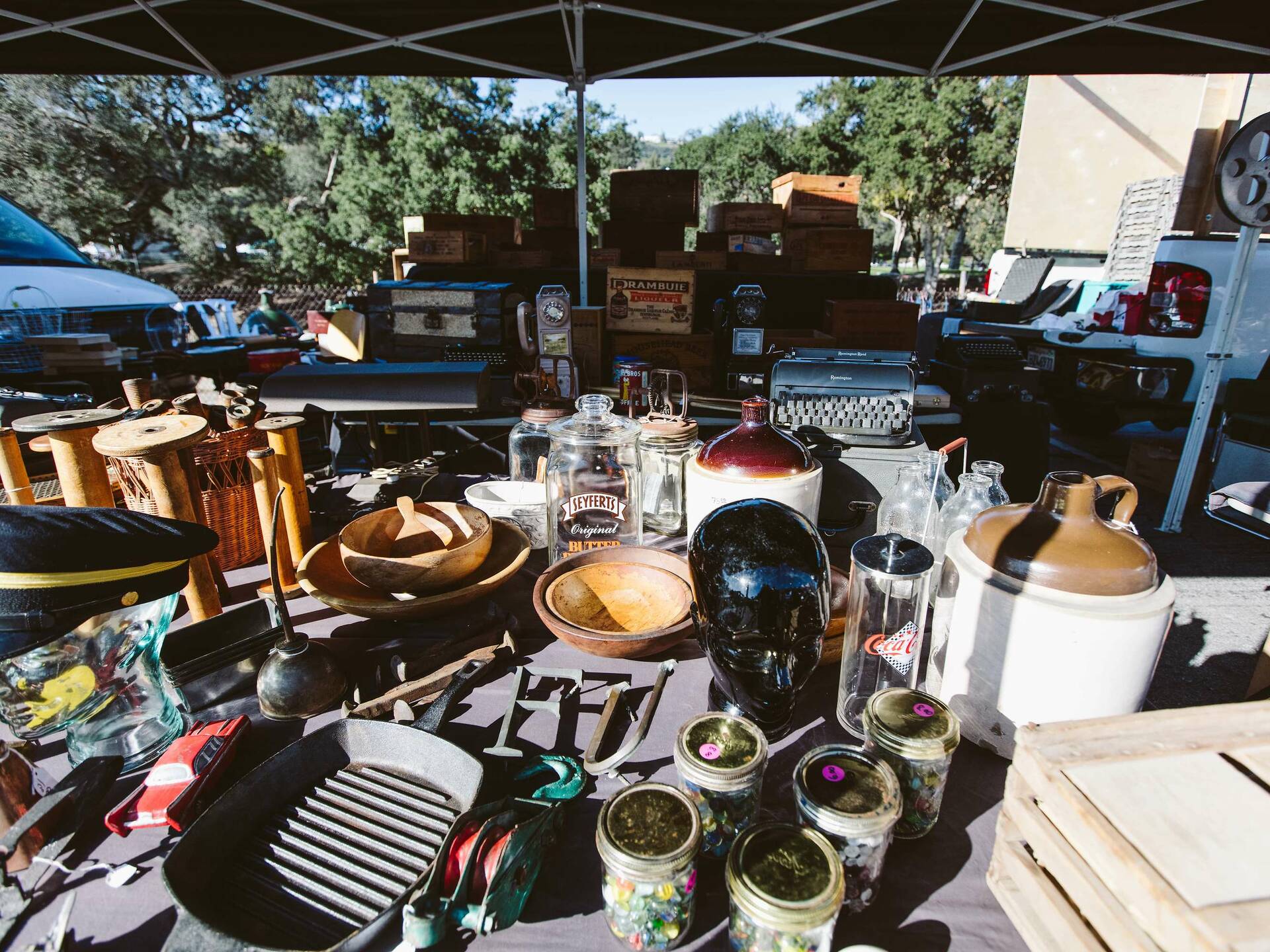 Shop the monthly Rose Bowl Flea Market with our guide