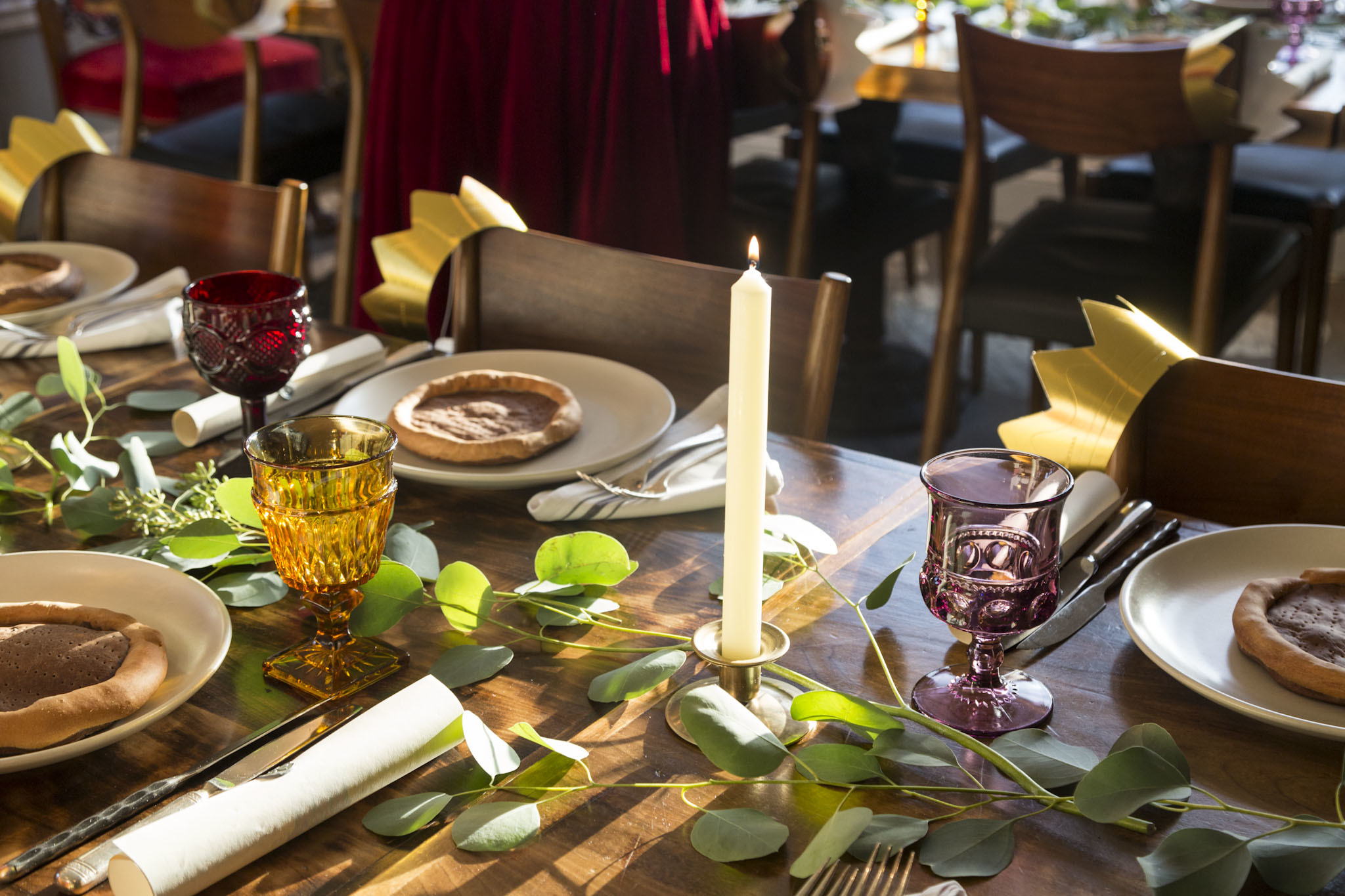 Stephanie Izard hosted a Medieval dinner party last night, and we have ...