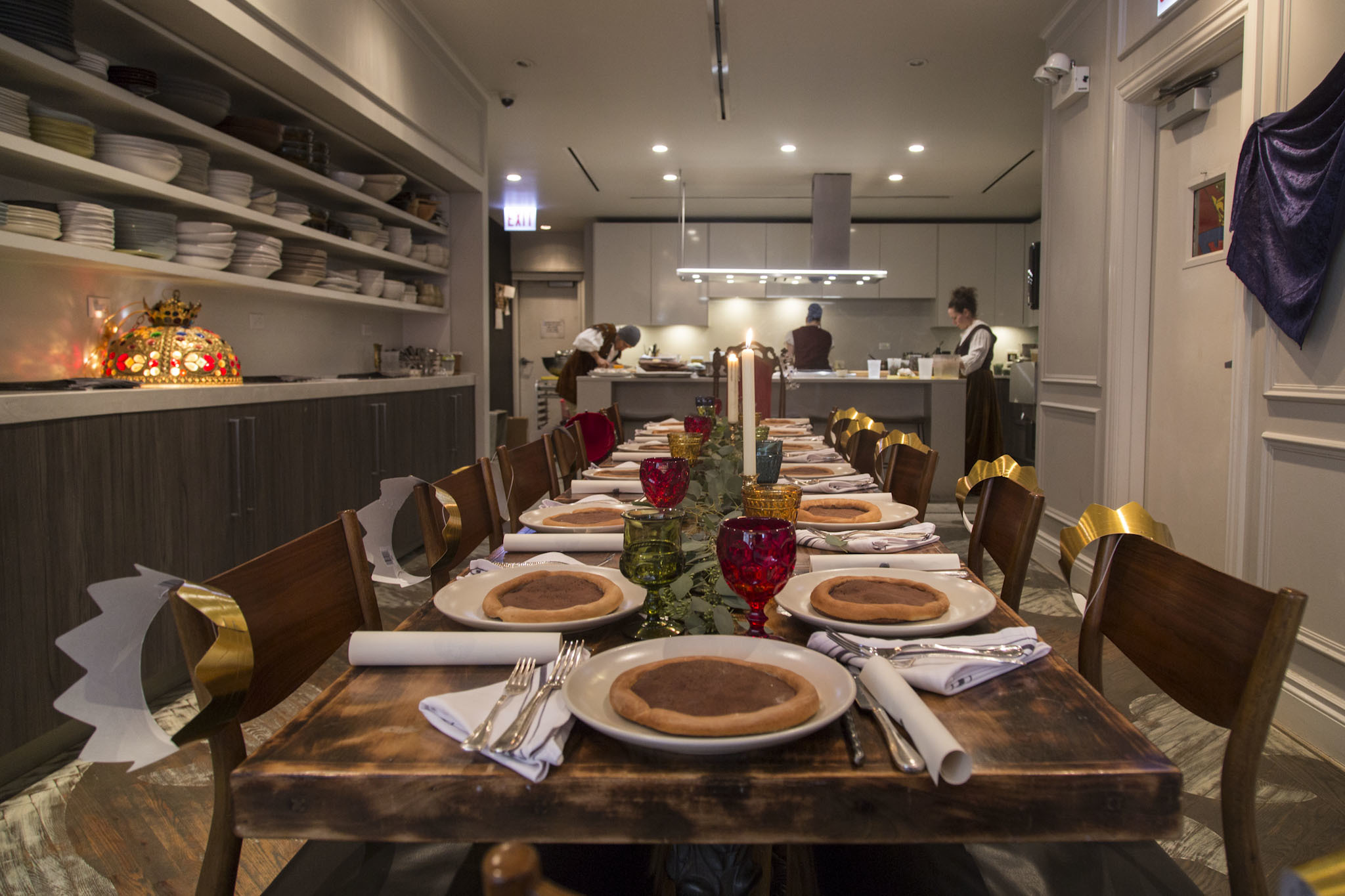 Stephanie Izard hosted a Medieval dinner party last night, and we have ...